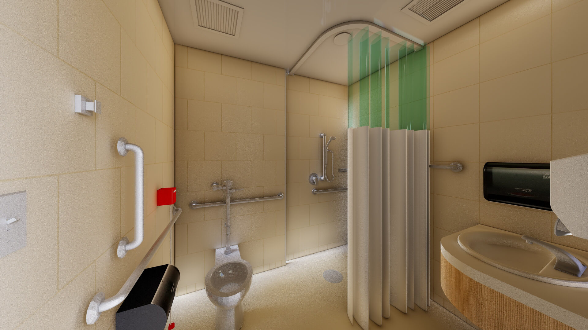 Intensive Care Room - 3D Model by AlphaGroup