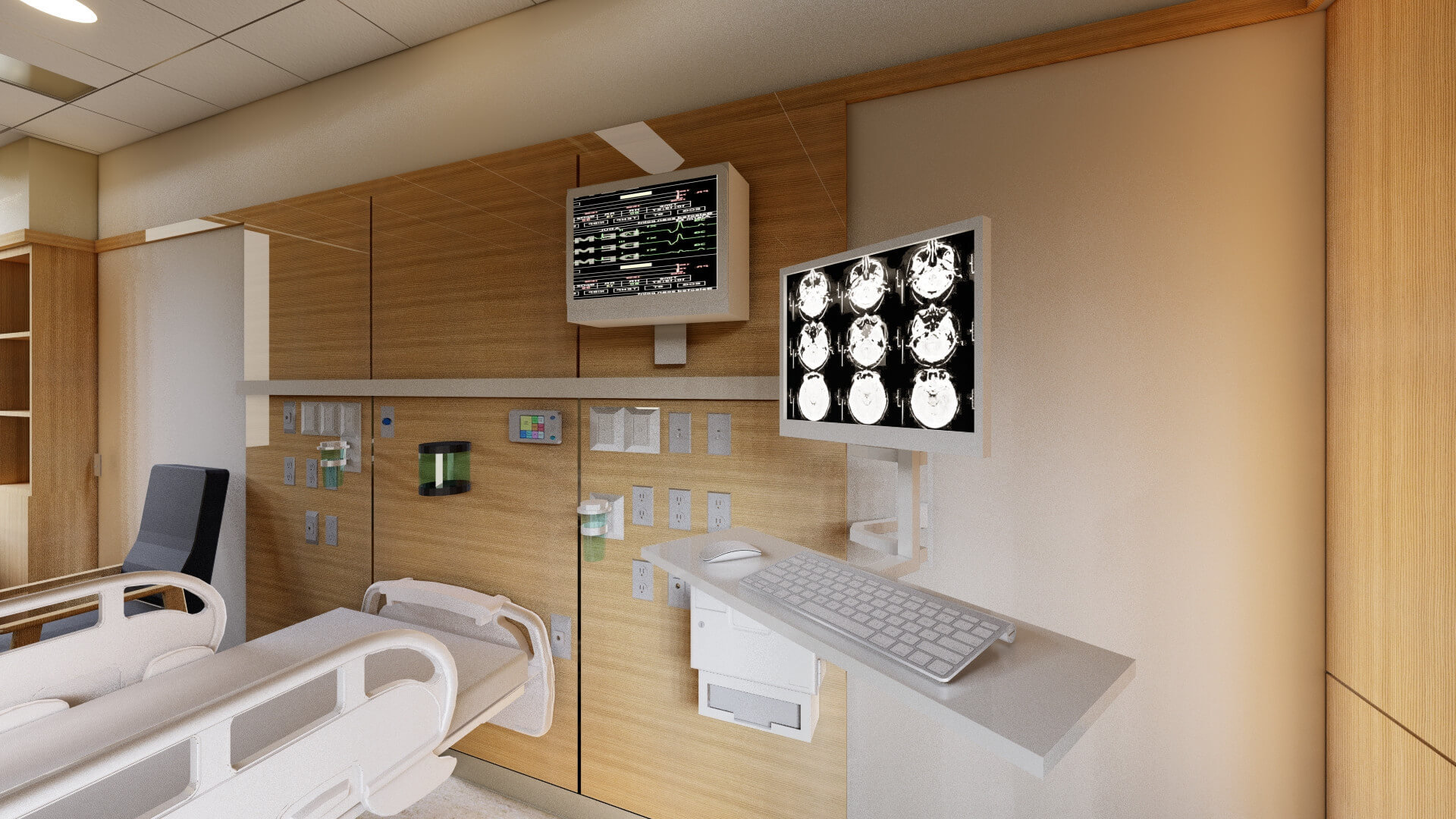 Intensive Care Room - 3D Model by AlphaGroup