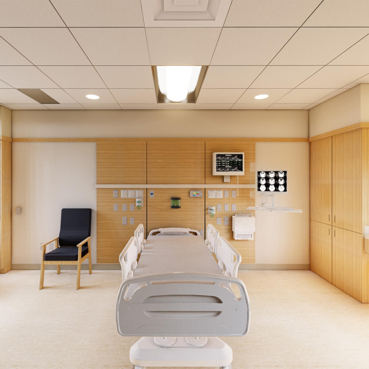 Intensive Care Room - 3D Model by AlphaGroup