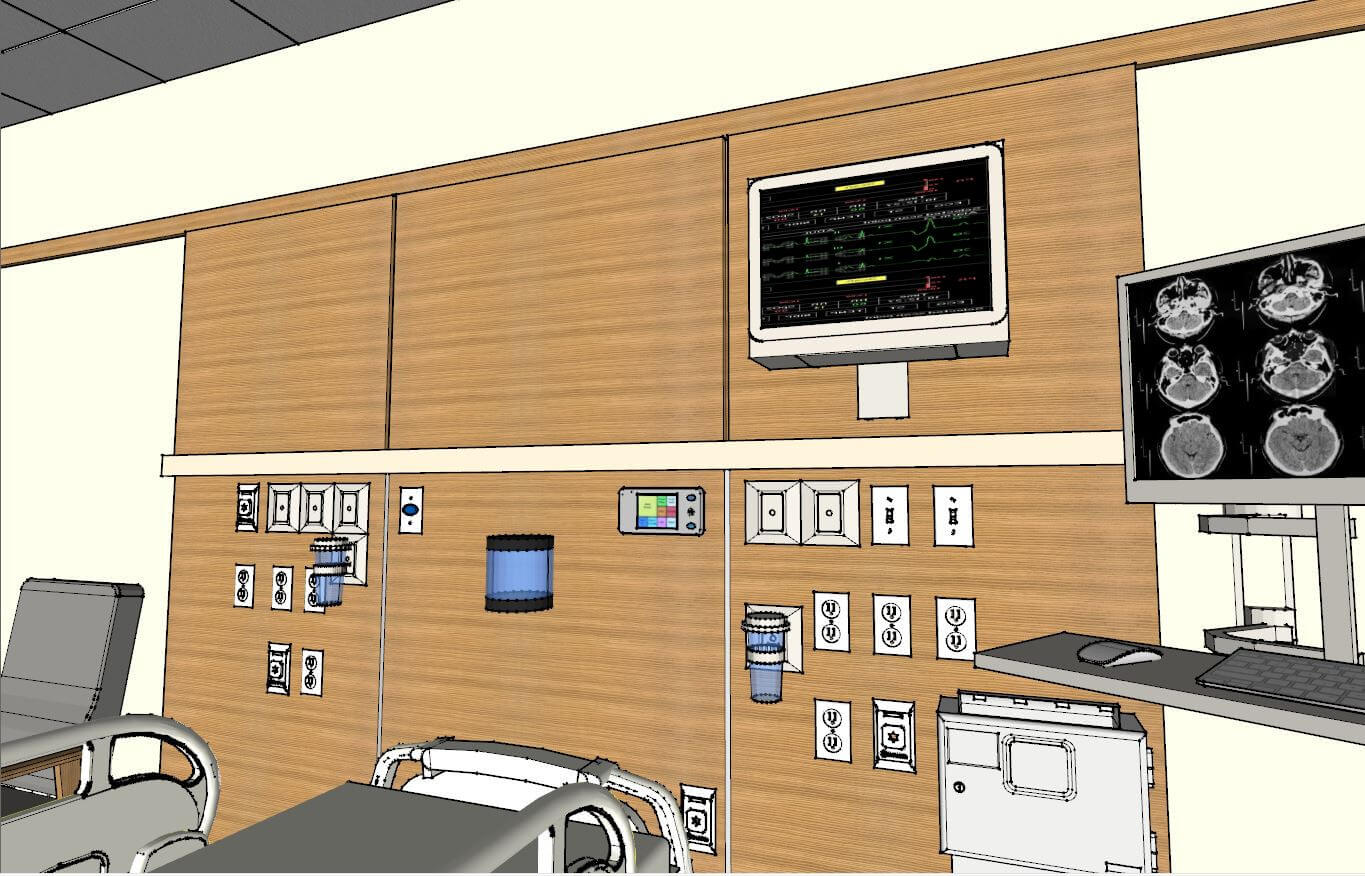 Intensive Care Room - 3D Model by AlphaGroup