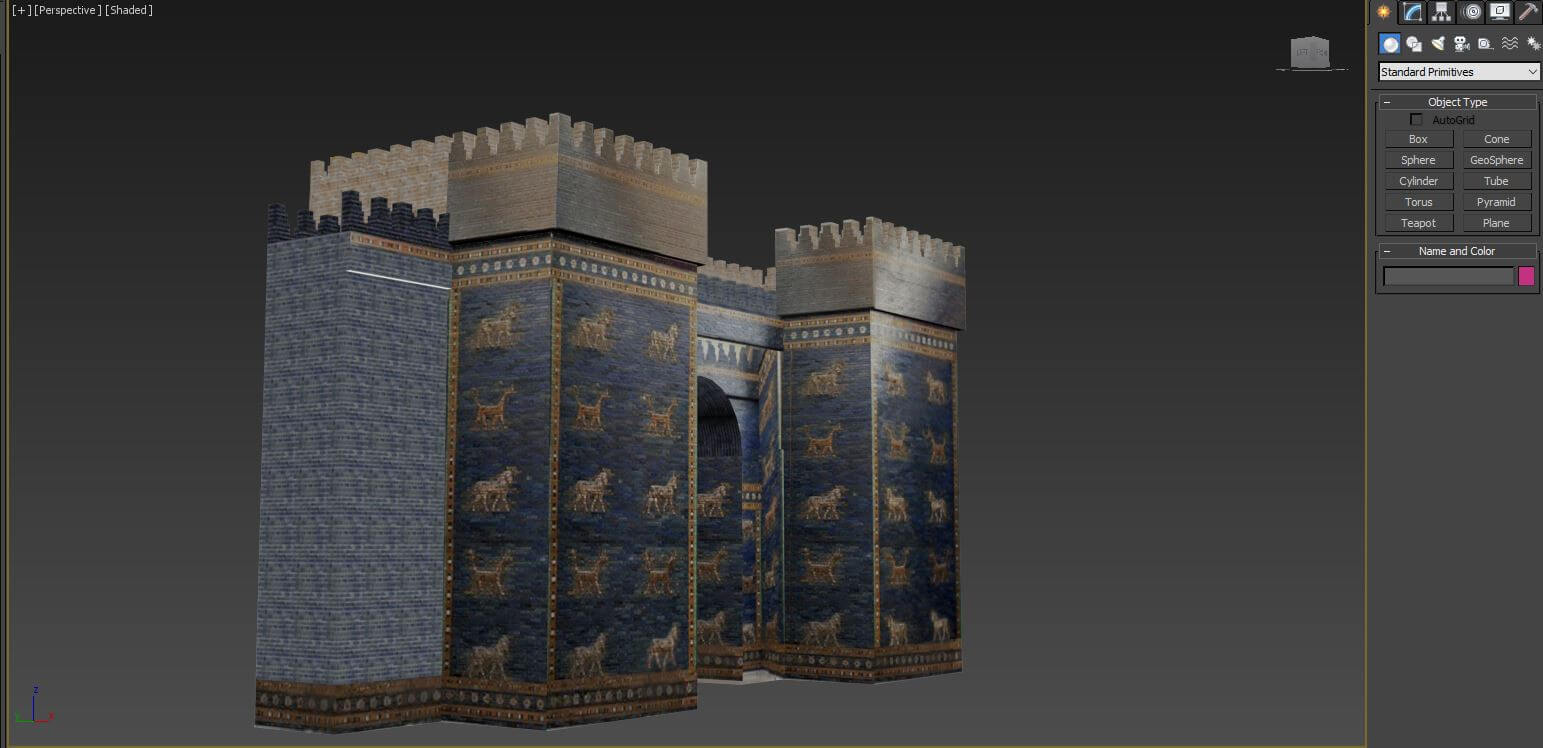 Ishtar Gate - 3D Model by AlphaGroup