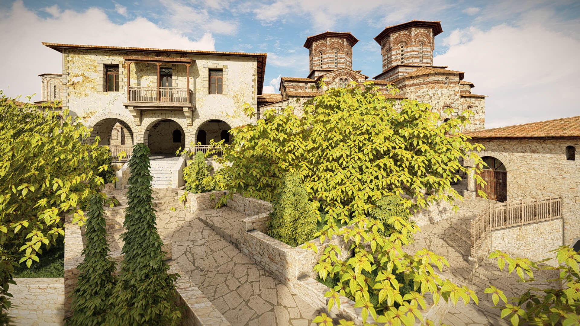 Island Citadel - 3D Model by AlphaGroup