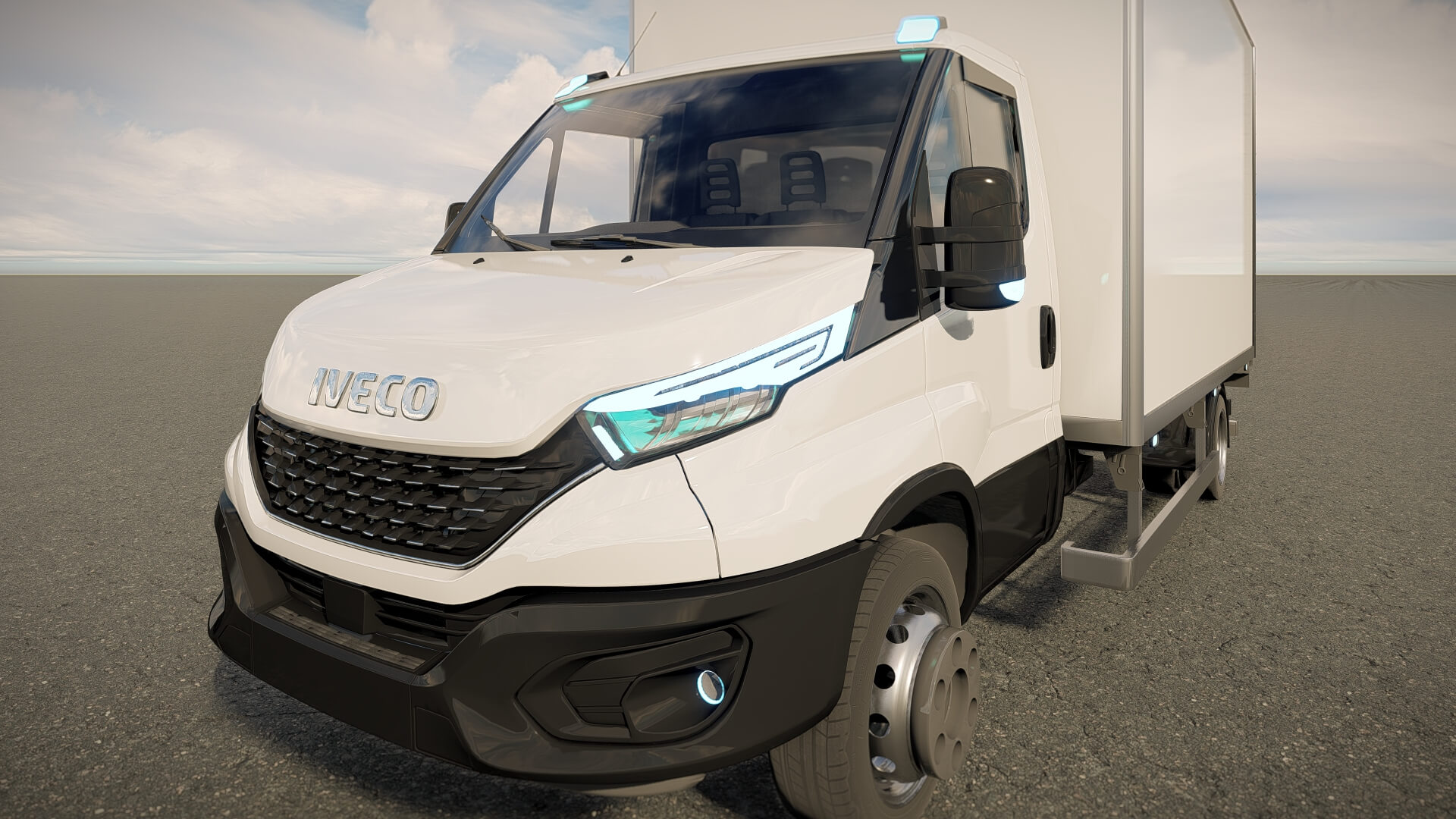 Iveco Daily Cabine Chassi - 3D Model by AlphaGroup
