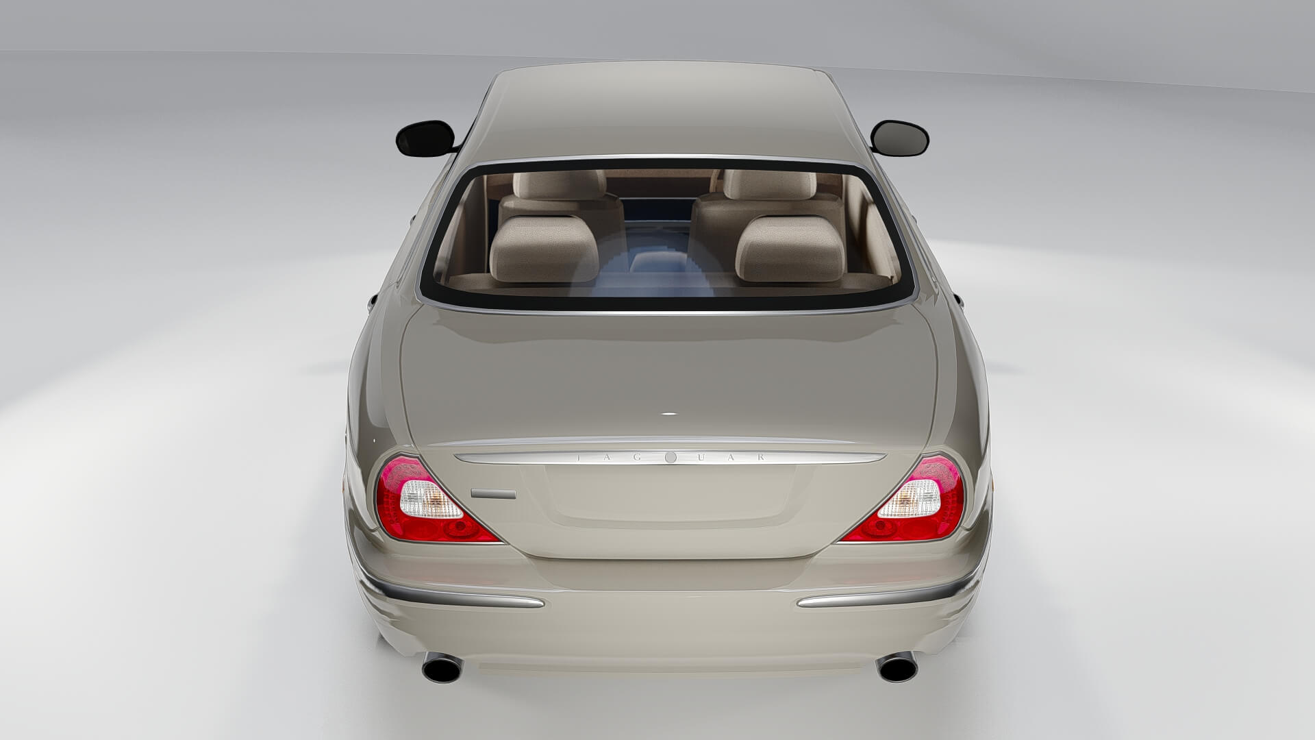 Jaguar XJ8 Vanden Plas LWB 2004 - 3D Model by AlphaGroup