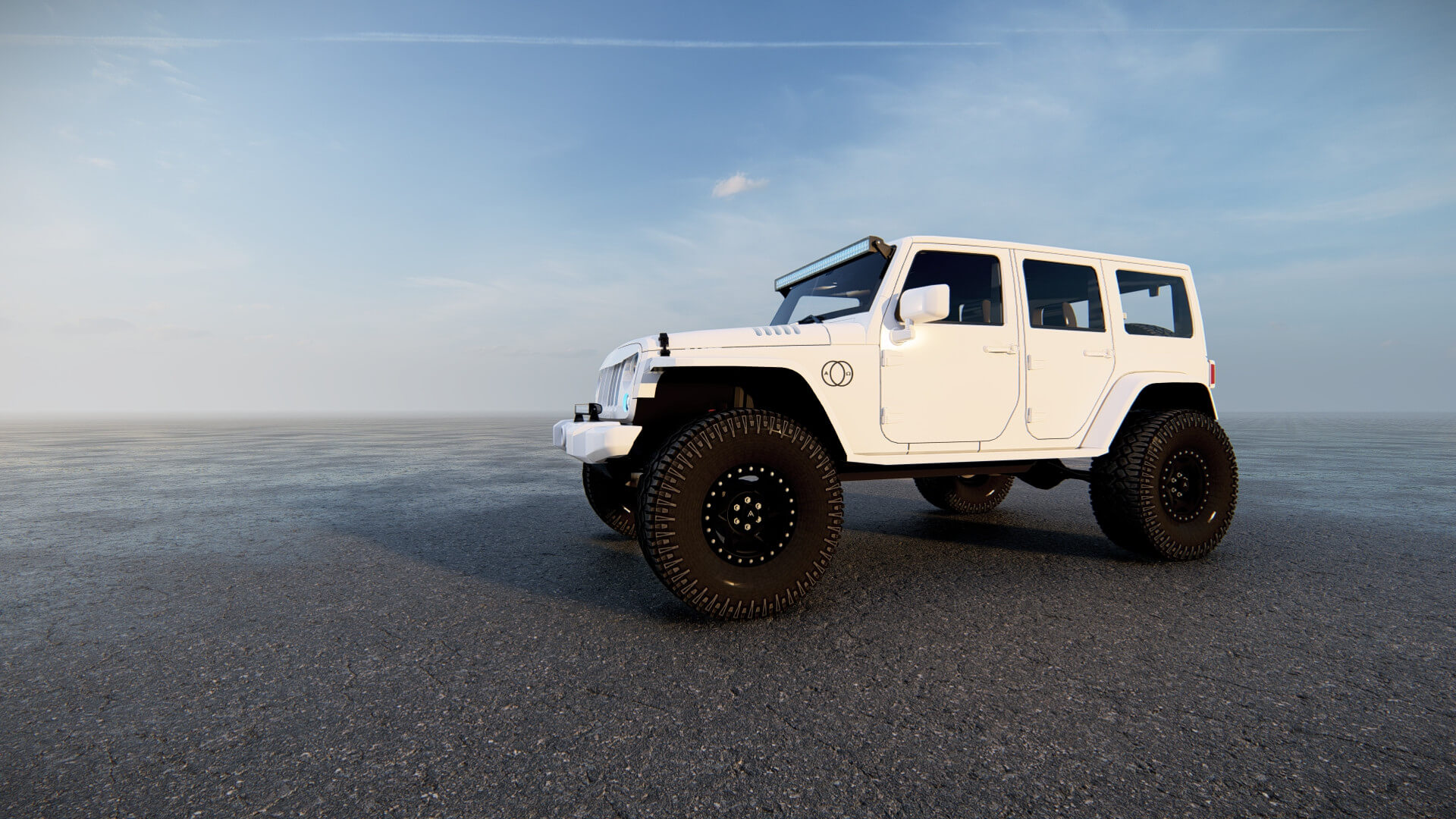 Jeep Wrangler Rubicon Tuned - 3D Model by AlphaGroup