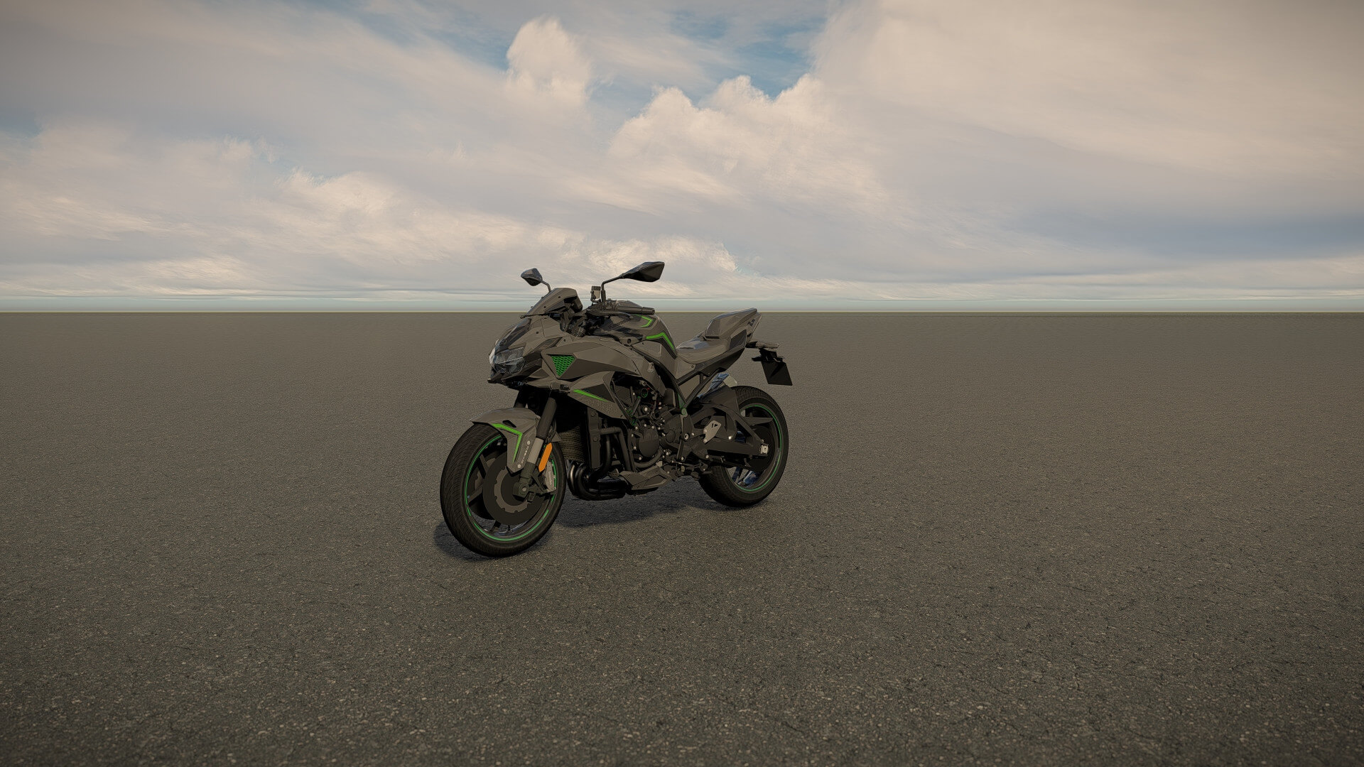 Kawasaki Z H2 - 3D Model by AlphaGroup