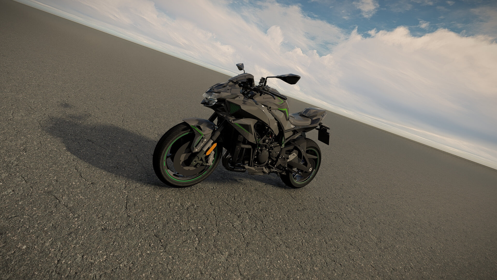 Kawasaki Z H2 - 3D Model by AlphaGroup