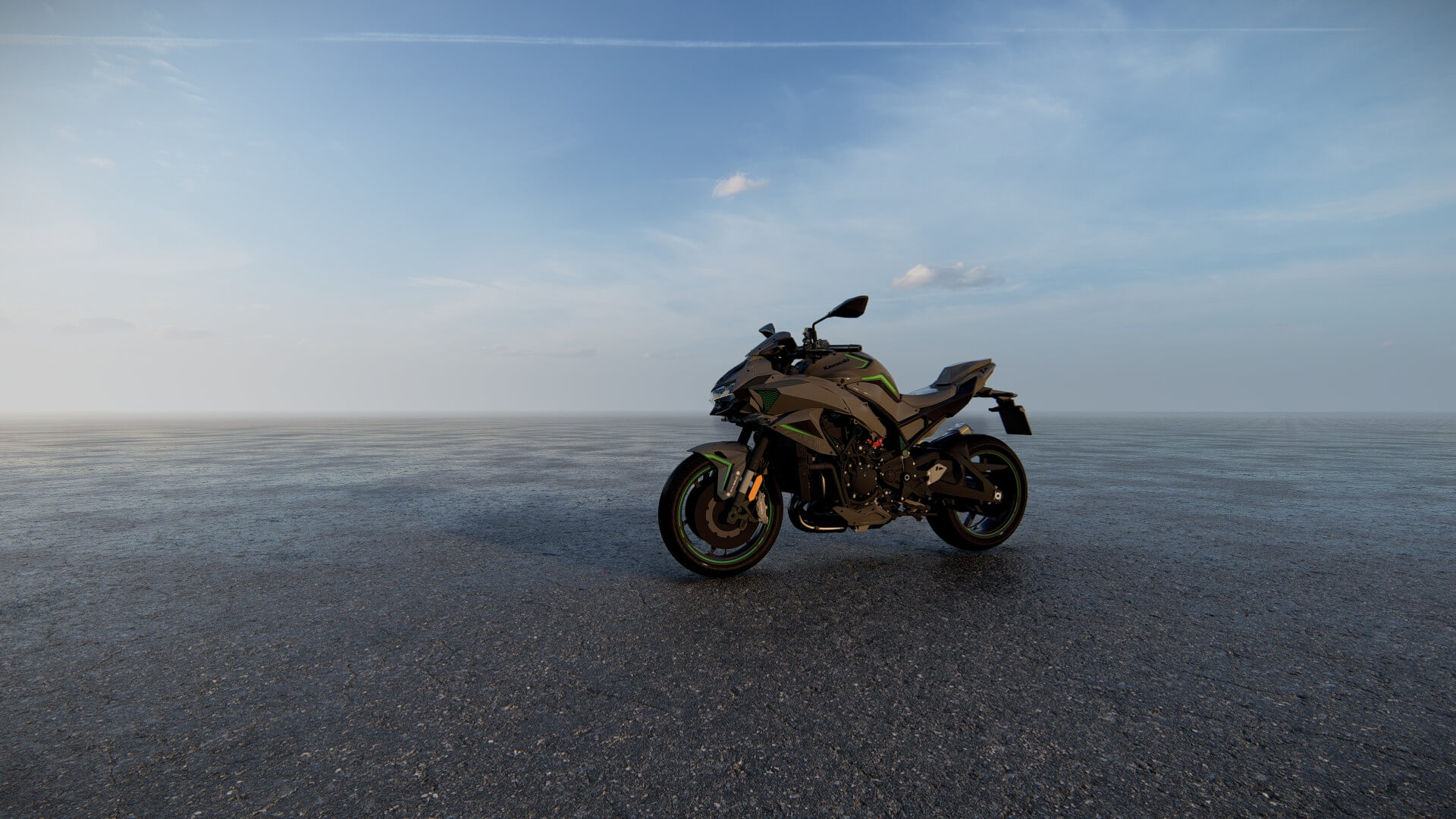 Kawasaki Z H2 - 3D Model by AlphaGroup