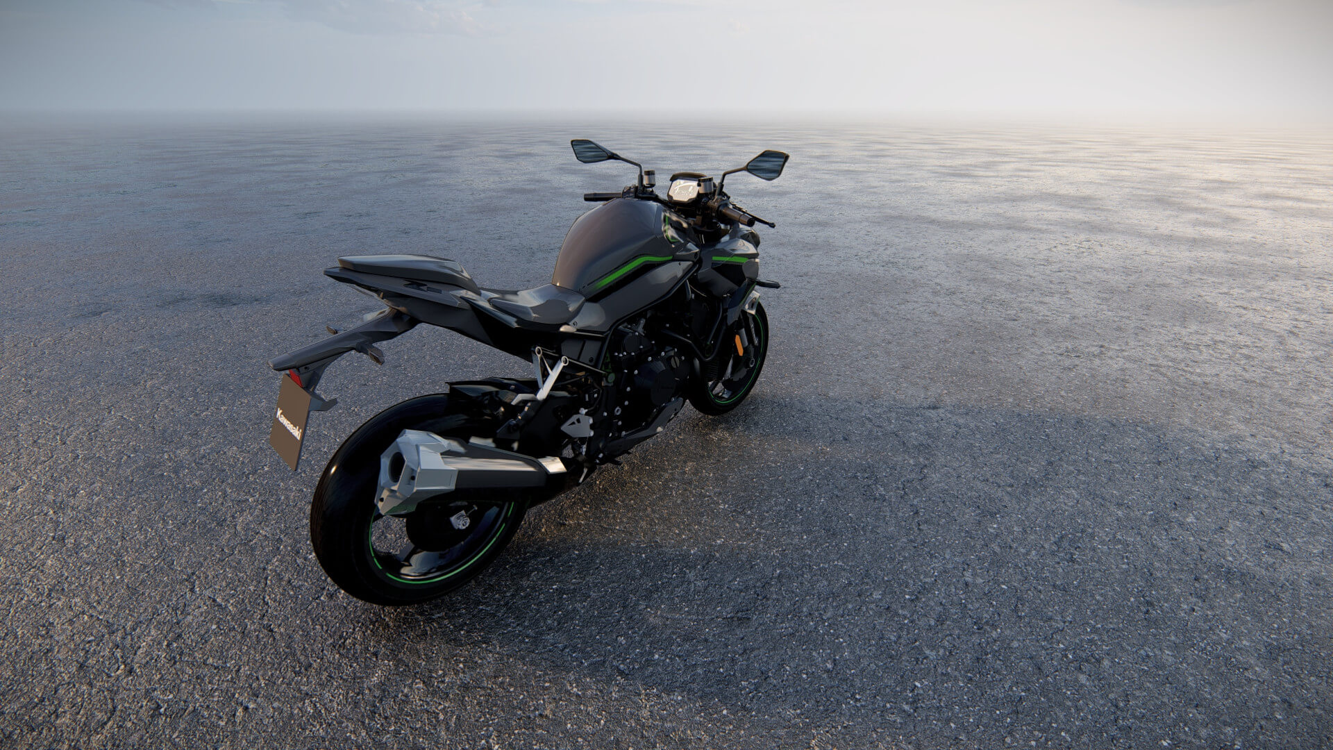 Kawasaki Z H2 - 3D Model by AlphaGroup