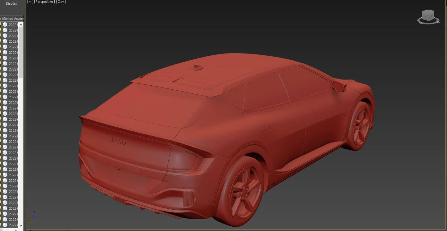 Kia EV6 2022 - 3D Model by AlphaGroup