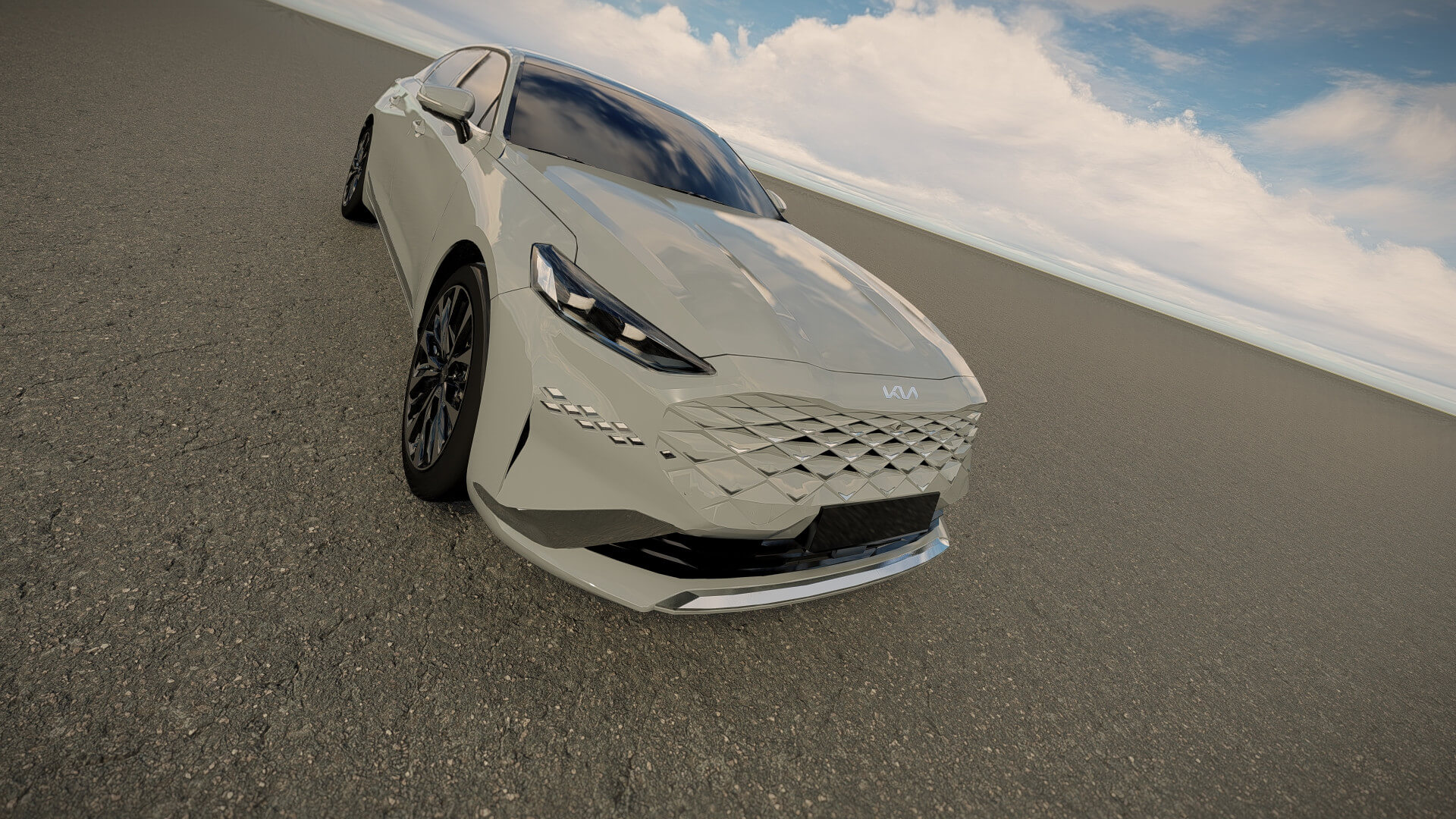 Kia K8 2022 - 3D Model by AlphaGroup