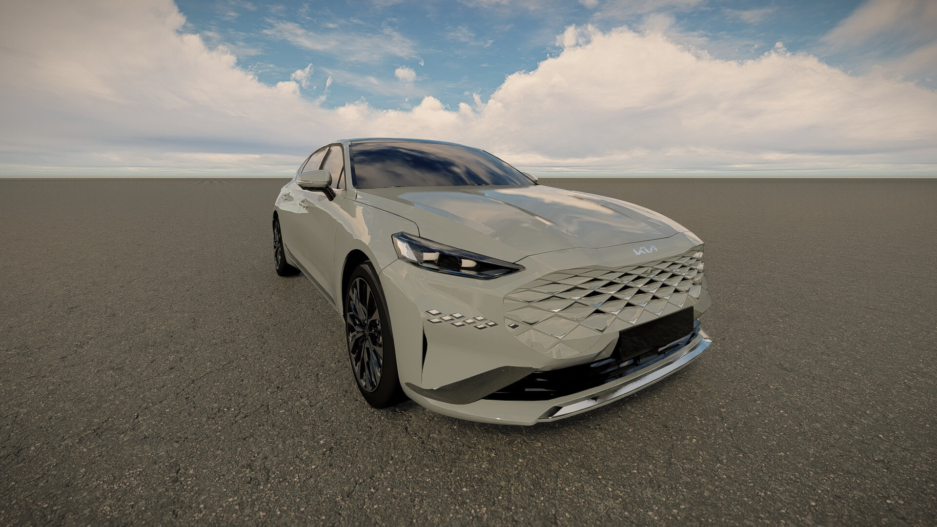 Kia K8 2022 - 3D Model by AlphaGroup