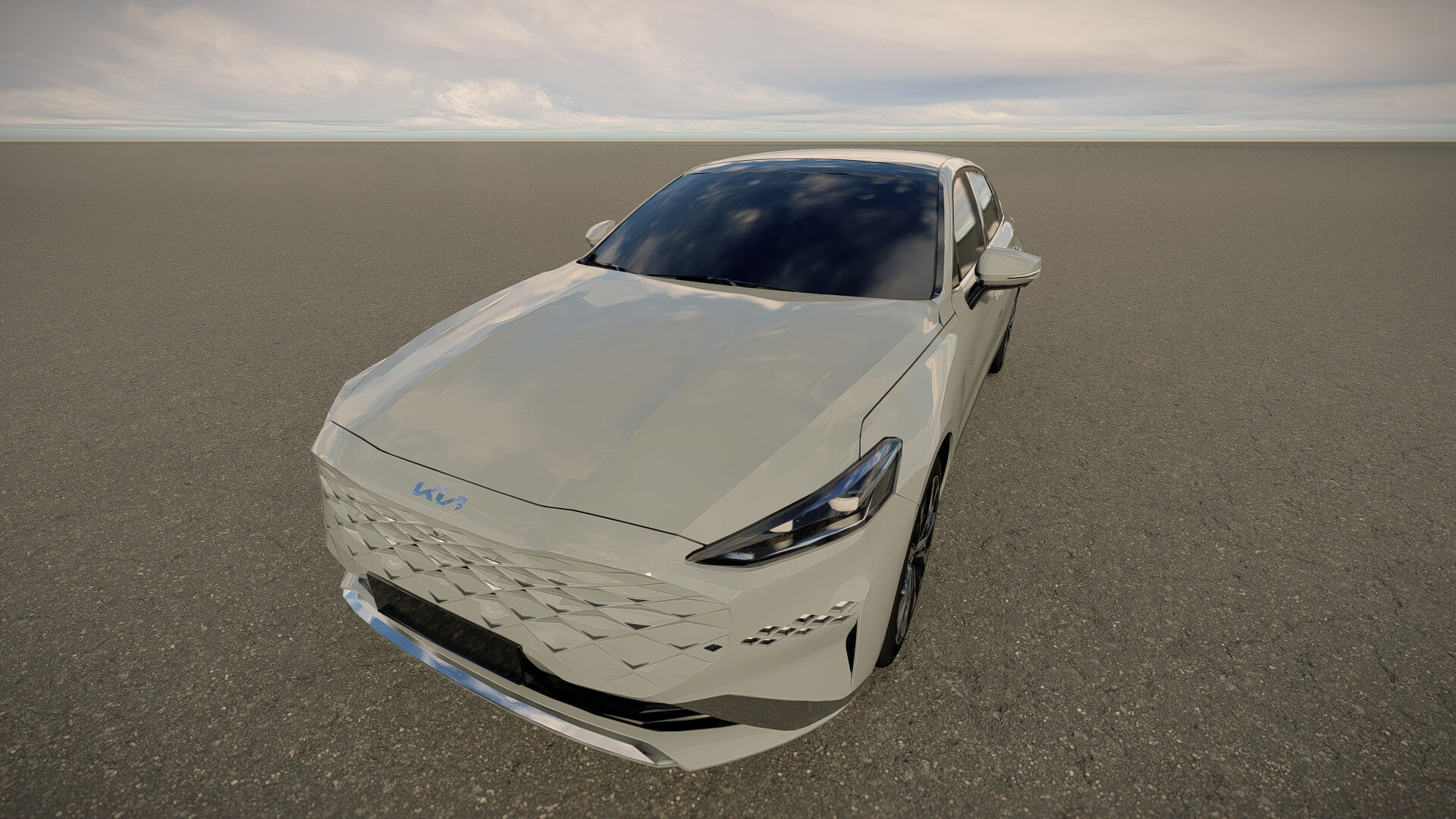 Kia K8 2022 - 3D Model by AlphaGroup