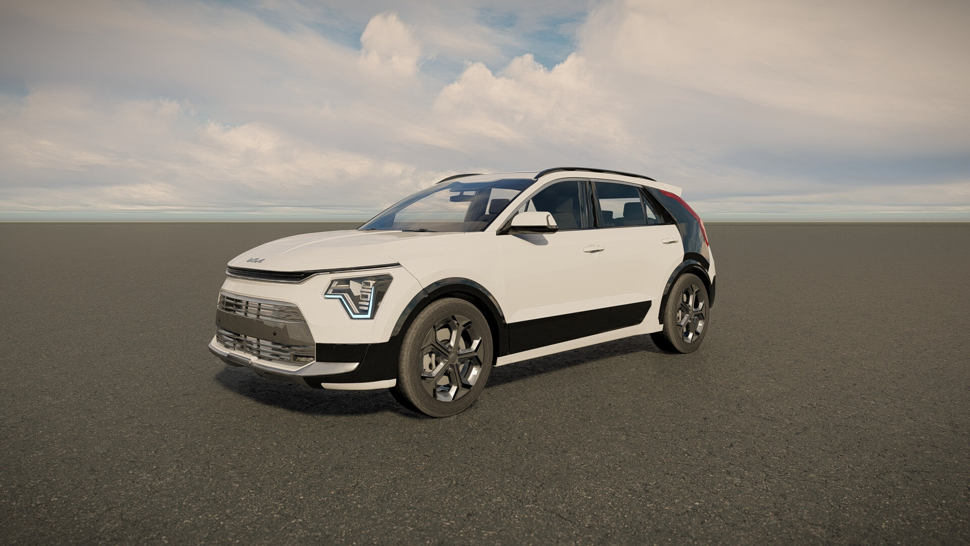 Kia Niro 2023 - 3D Model by AlphaGroup