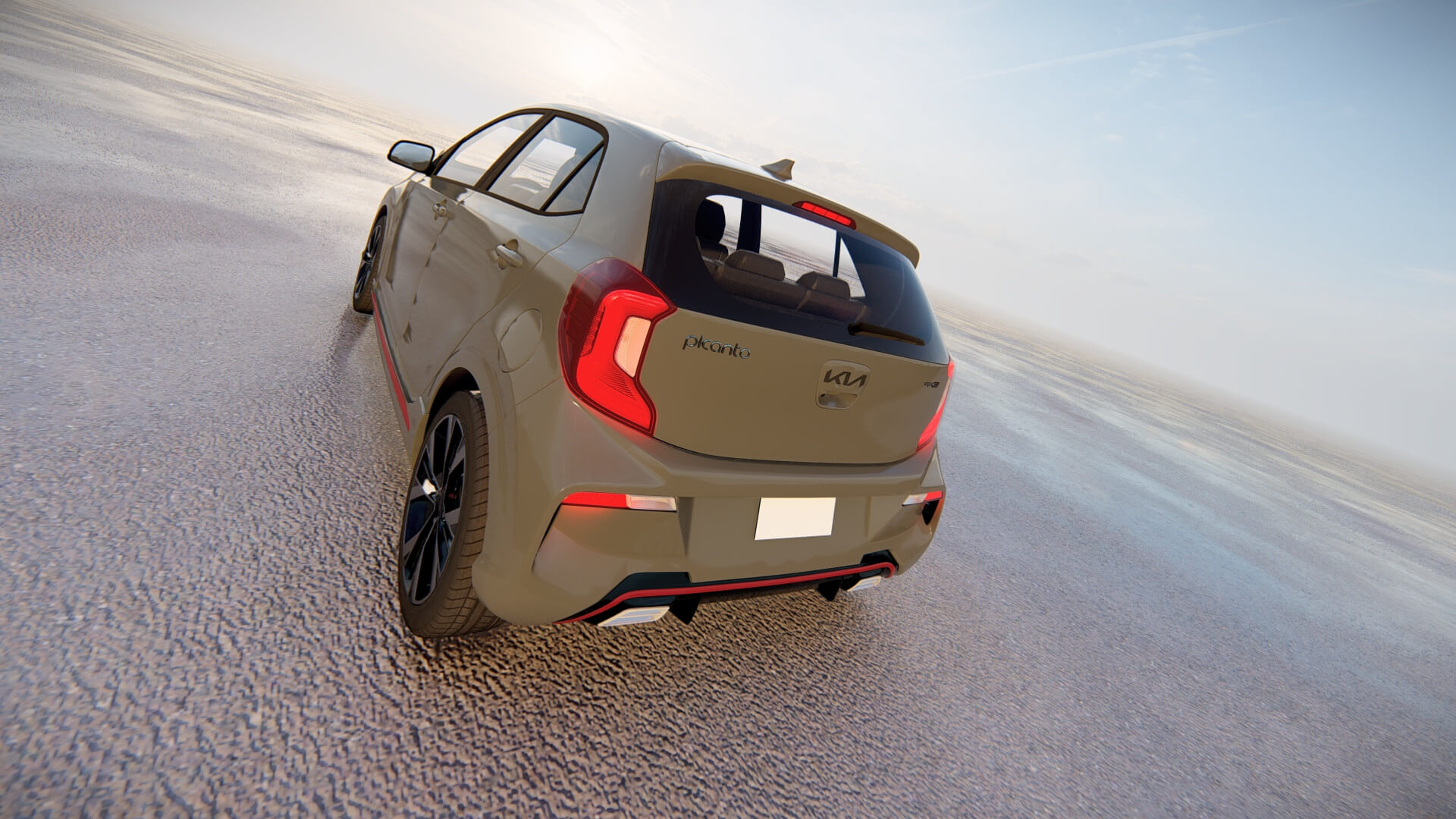 Kia Picanto GT-Line 2021 3D Model by AlphaGroup
