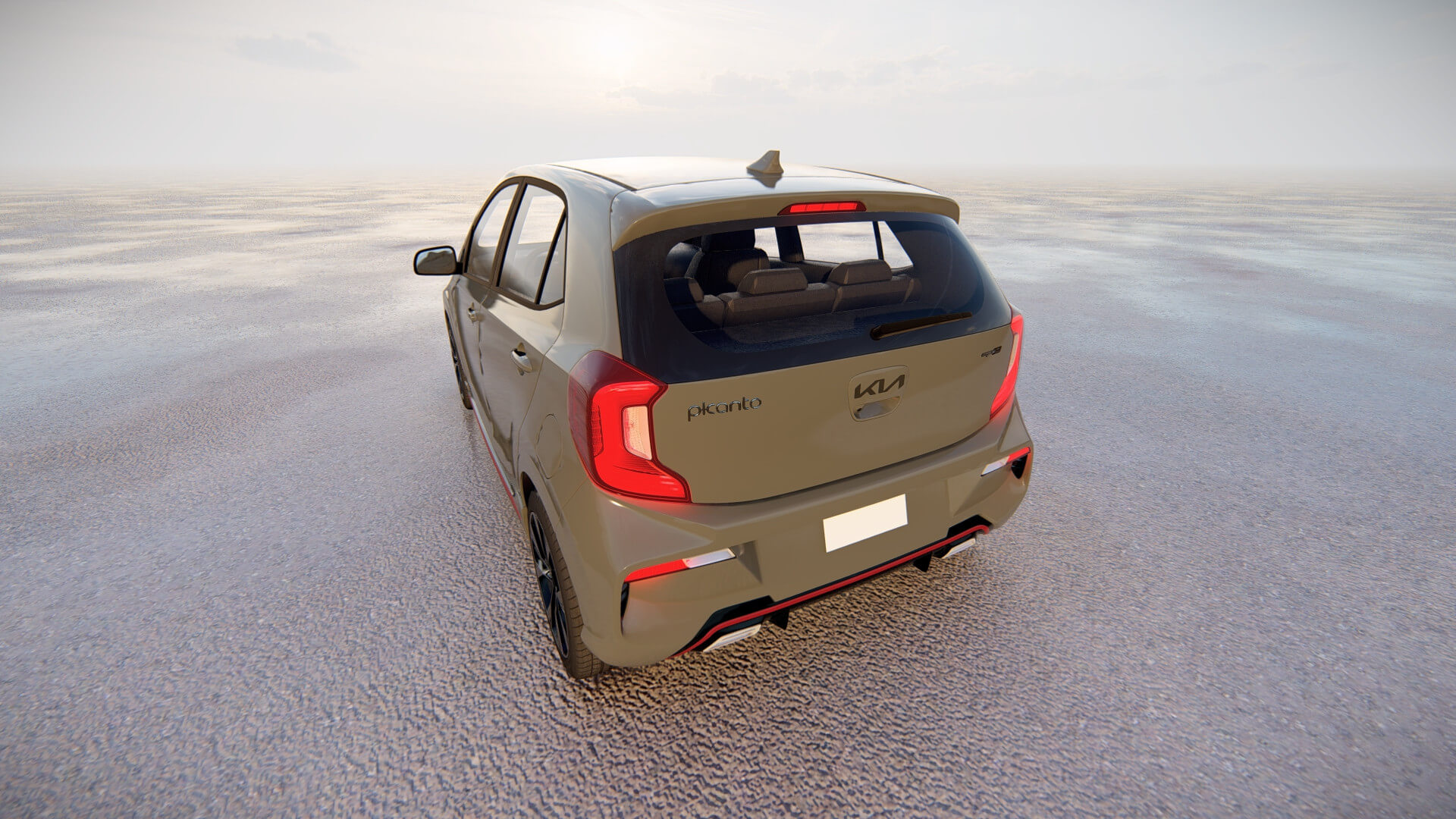 Kia Picanto GT-Line 2021 3D Model by AlphaGroup
