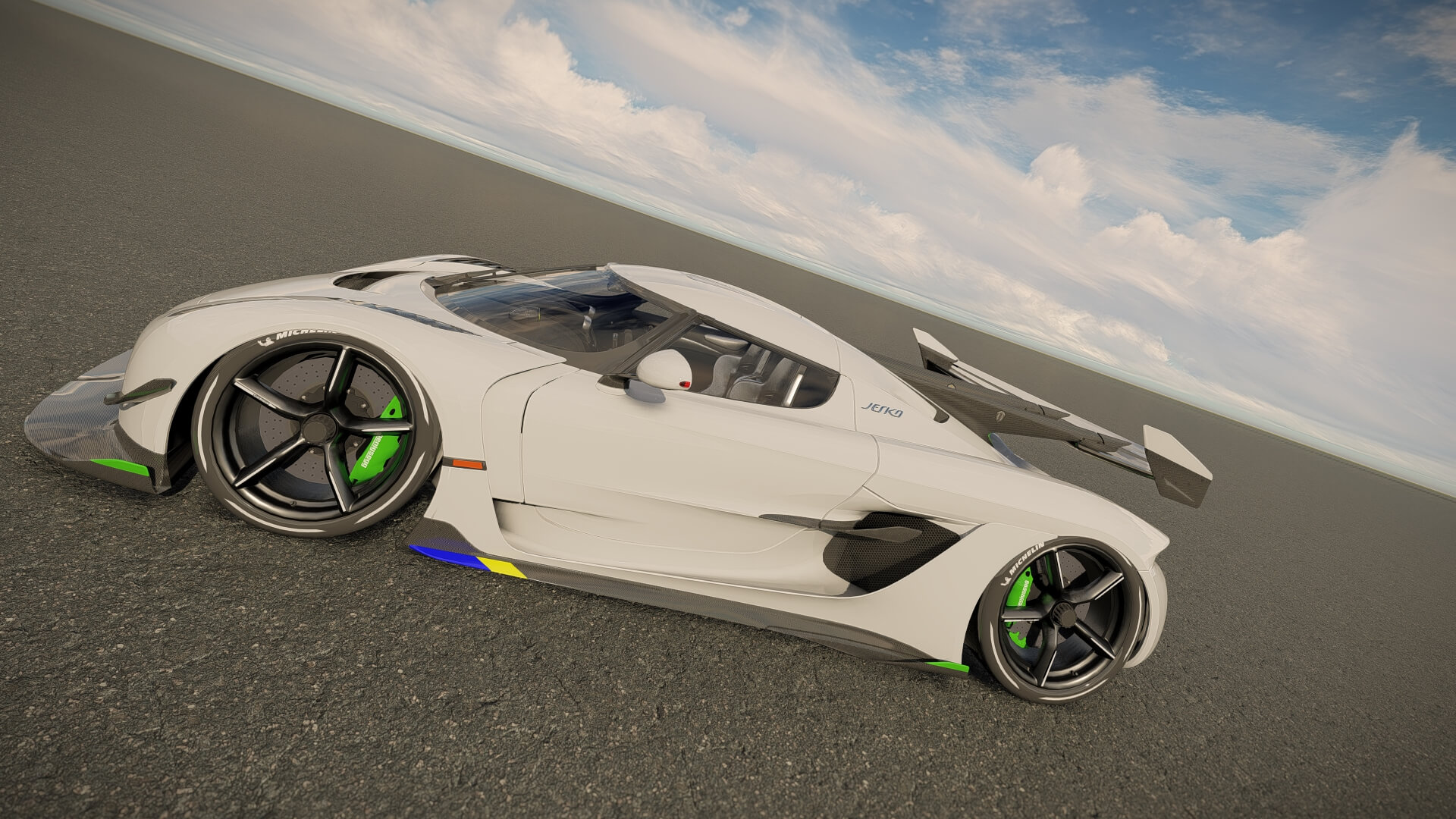 Koenigsegg Jesko Protto - 3D Model by AlphaGroup