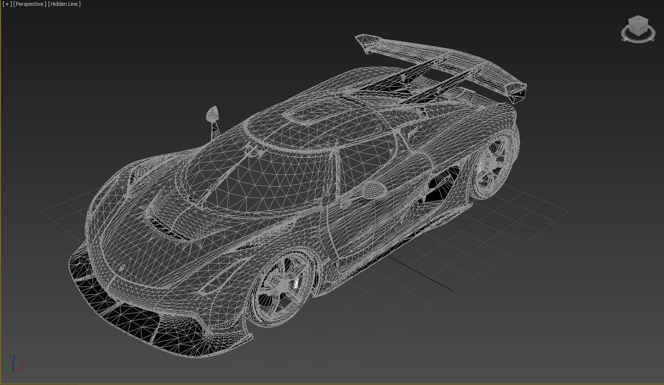 Koenigsegg Jesko Protto - 3D Model by AlphaGroup