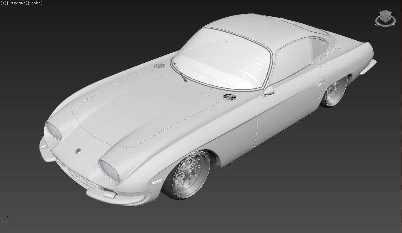 Lamborghini 350 GT - 3D Model by AlphaGroup