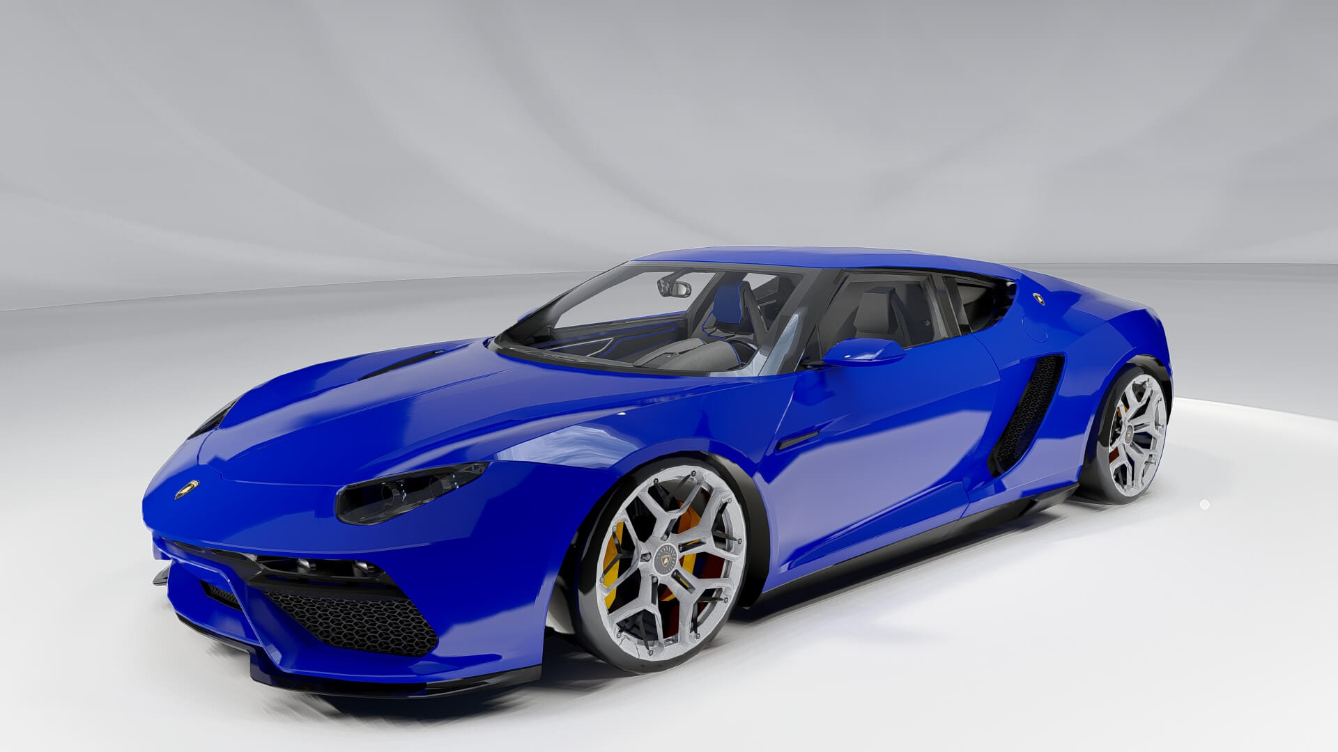 Lamborghini Asterion LPI - 3D Model by AlphaGroup
