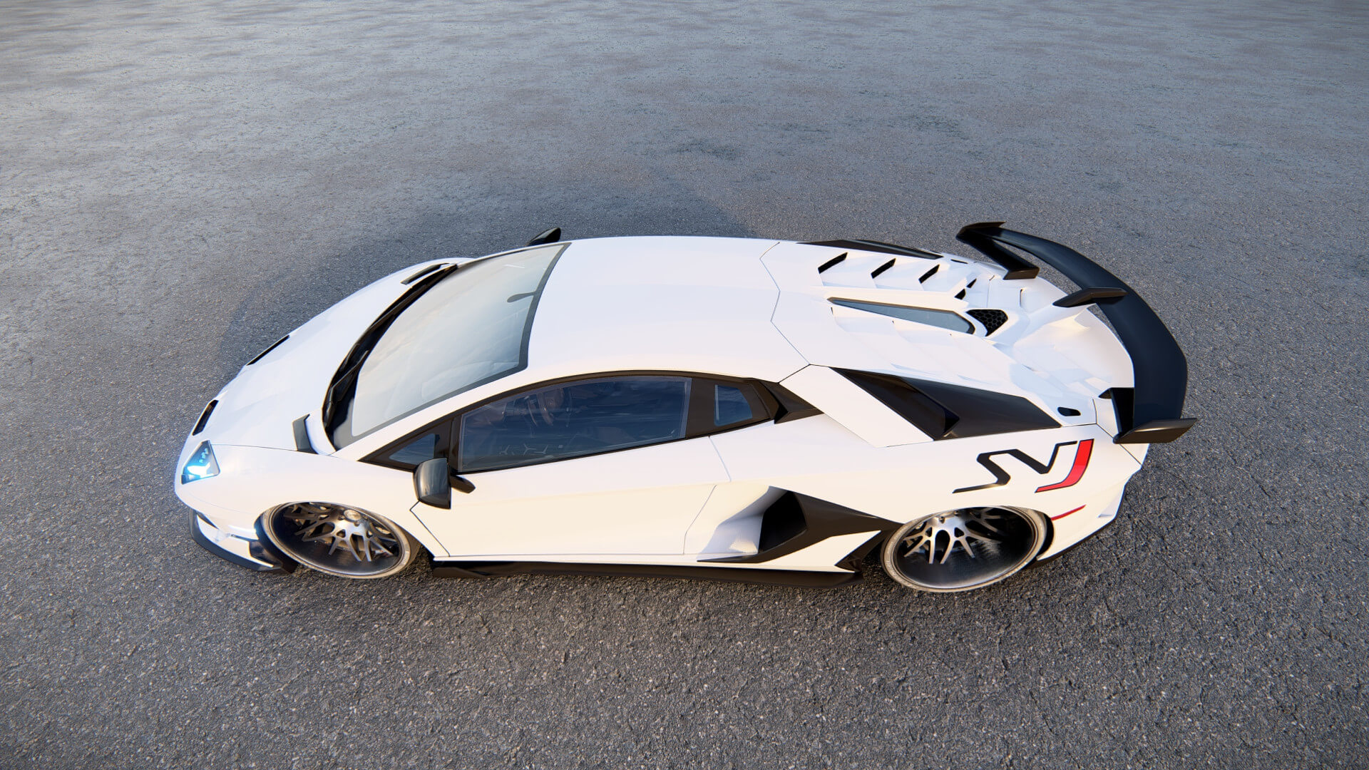 Lamborghini Aventador SVJ - 3D Model by AlphaGroup