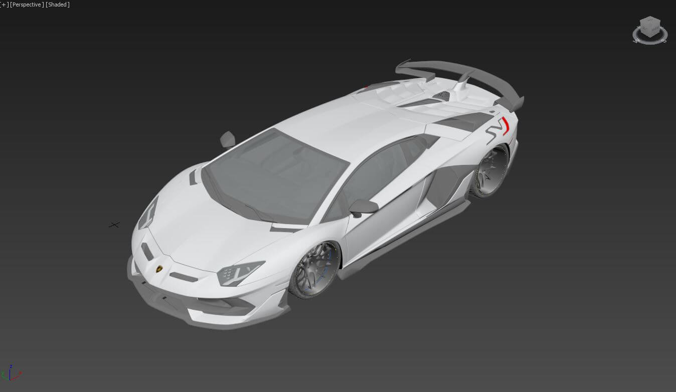 Lamborghini Aventador SVJ - 3D Model by AlphaGroup