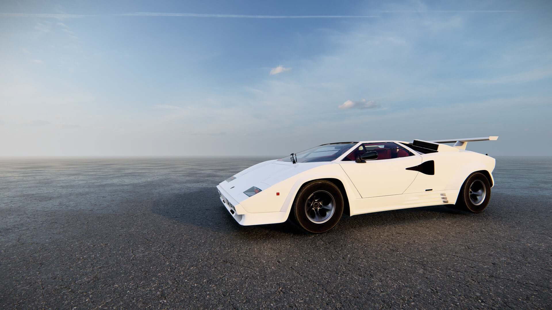 Lamborghini Countach LP500 - 3D Model by AlphaGroup