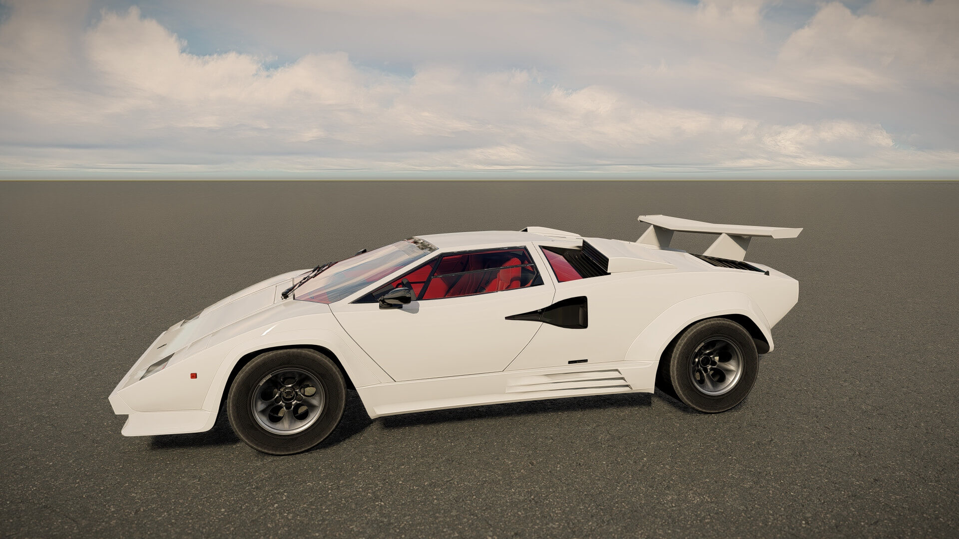 Lamborghini Countach LP500 - 3D Model by AlphaGroup