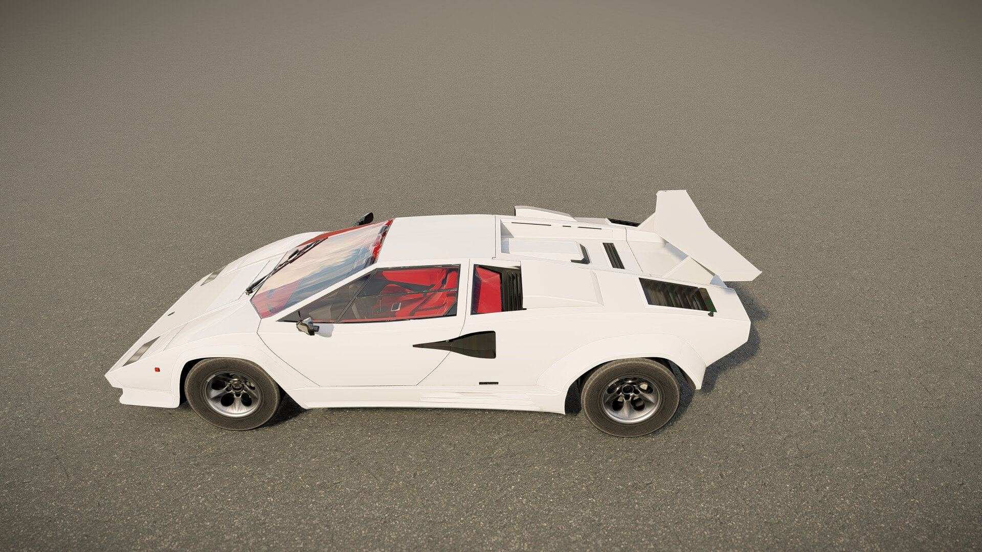 Lamborghini Countach LP500 - 3D Model by AlphaGroup