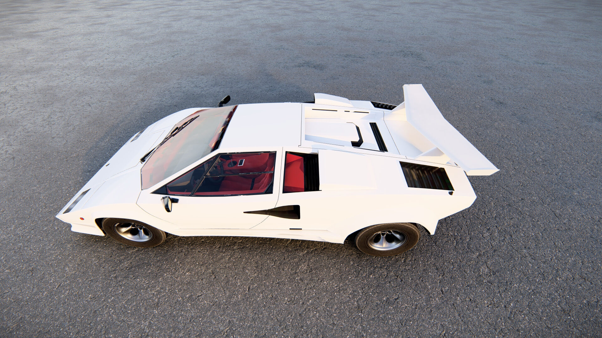 Lamborghini Countach LP500 - 3D Model by AlphaGroup