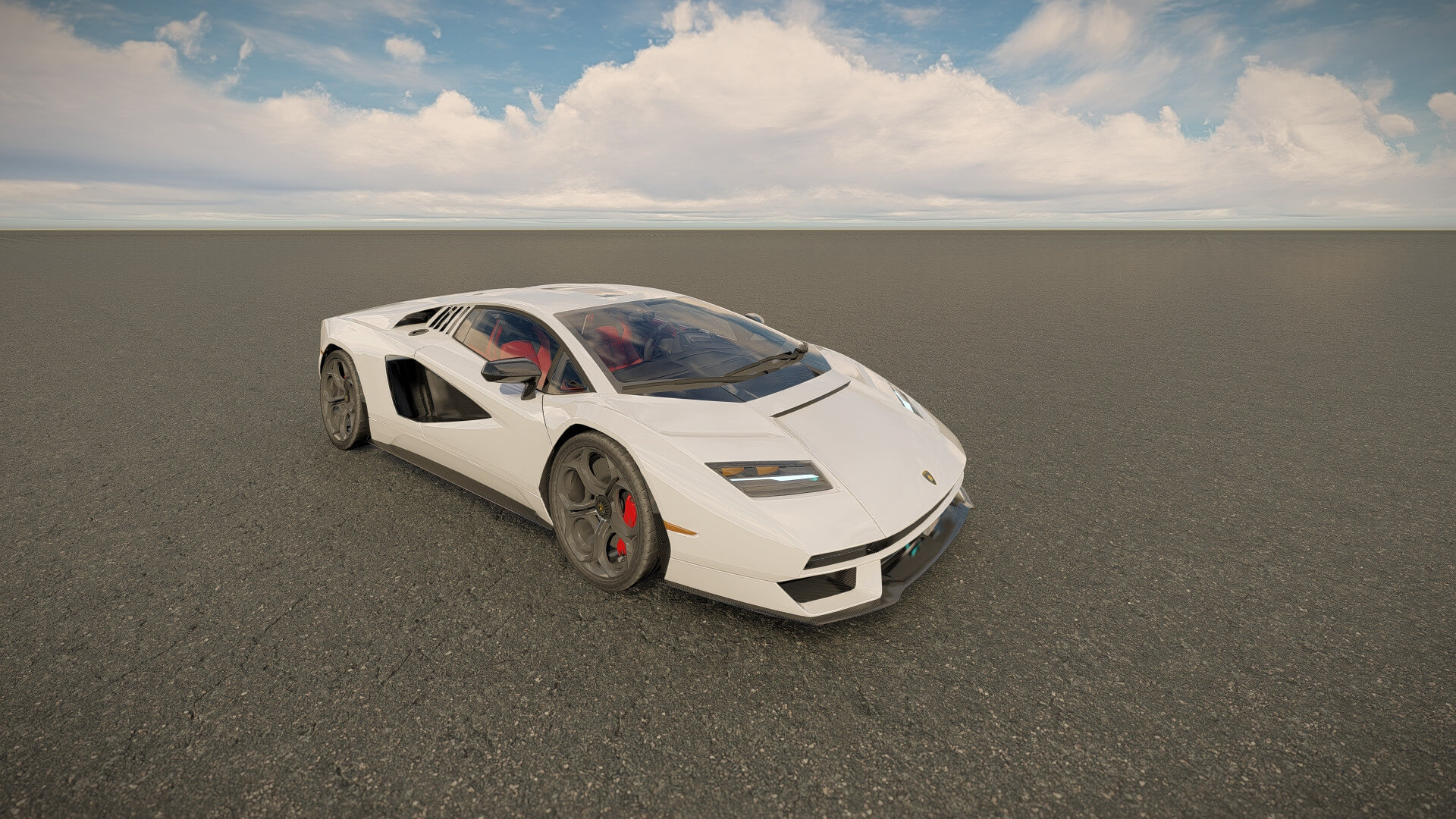 Lamborghini Countach LPI 800 4 2022 - 3D Model by AlphaGroup