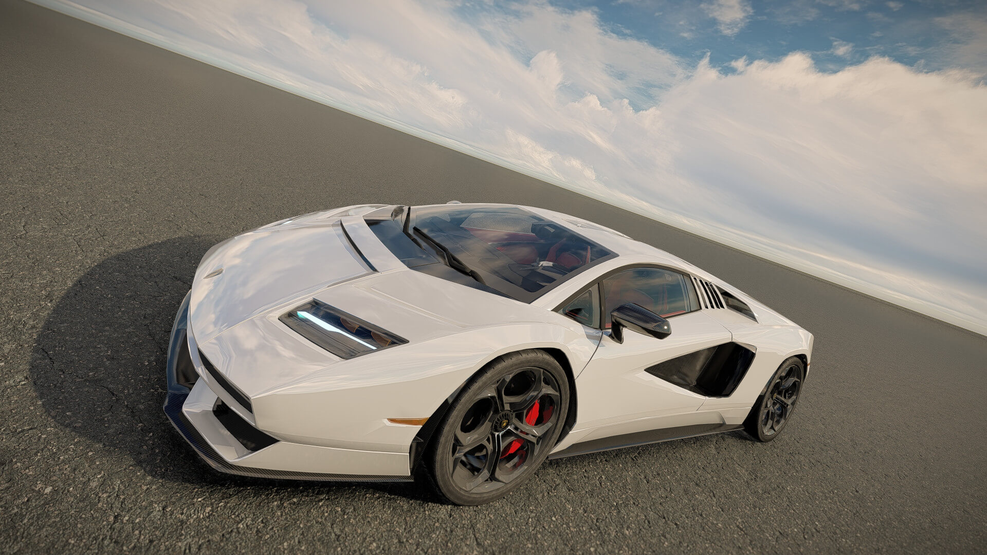 Lamborghini Countach LPI 800 4 2022 - 3D Model by AlphaGroup