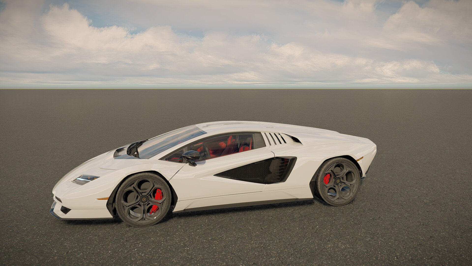 Lamborghini Countach LPI 800 4 2022 - 3D Model by AlphaGroup