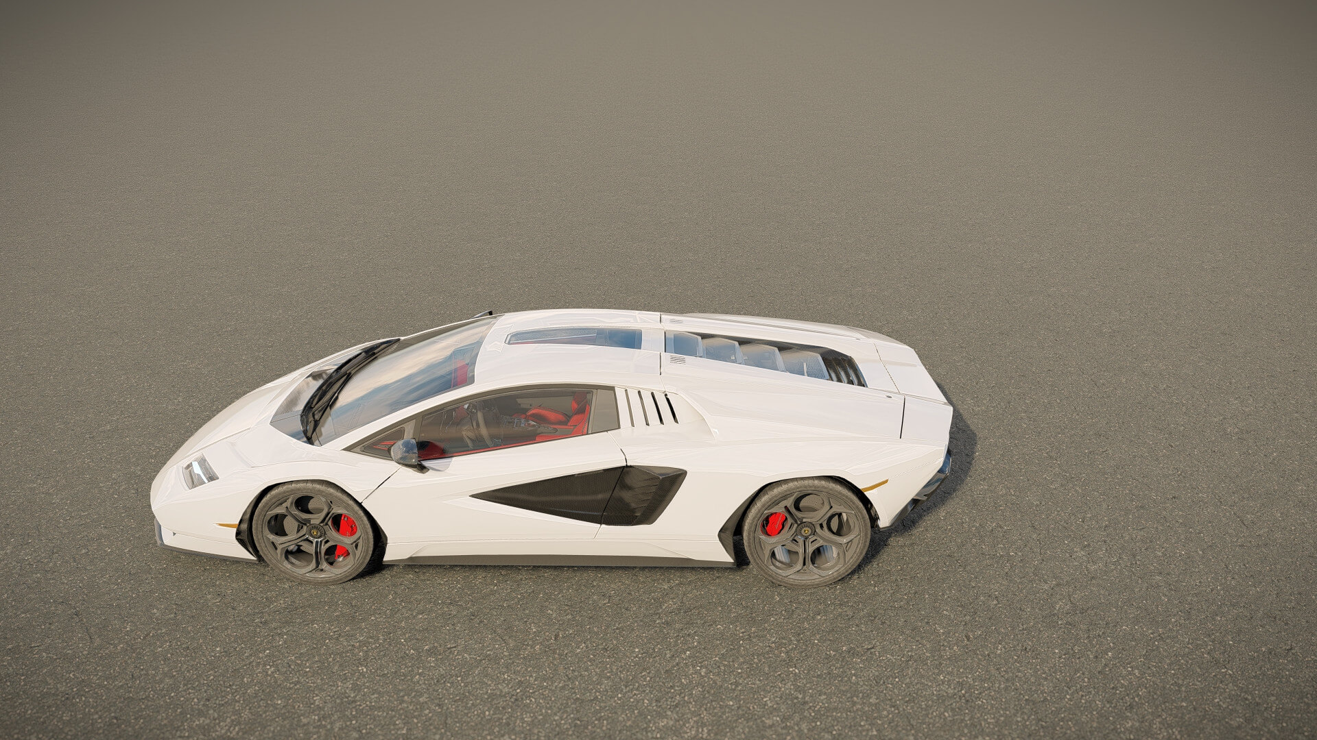 Lamborghini Countach LPI 800 4 2022 - 3D Model by AlphaGroup