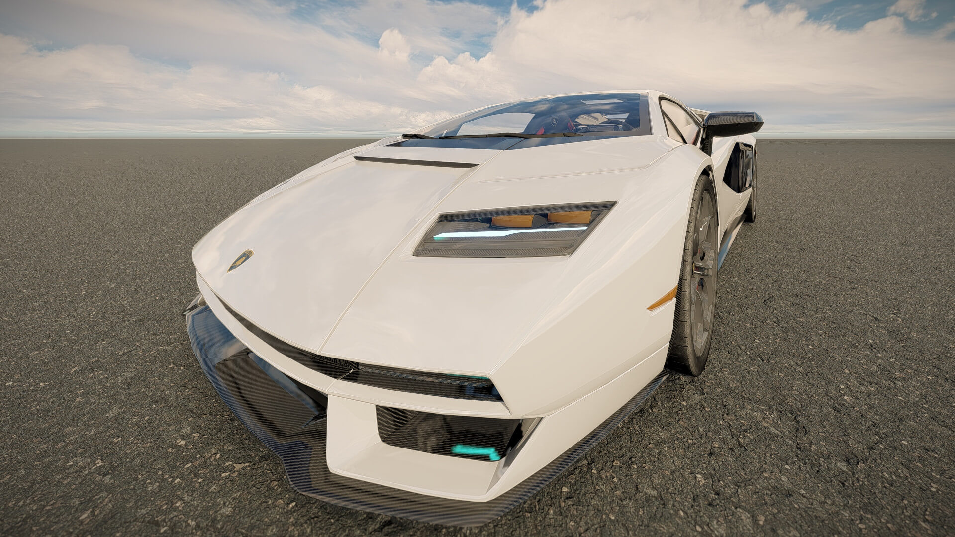 Lamborghini Countach LPI 800 4 2022 - 3D Model by AlphaGroup
