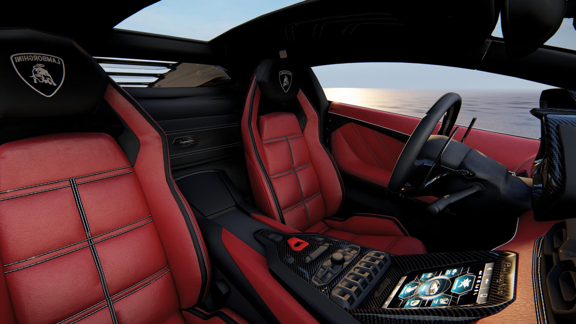 Lamborghini Countach 2022 Interior