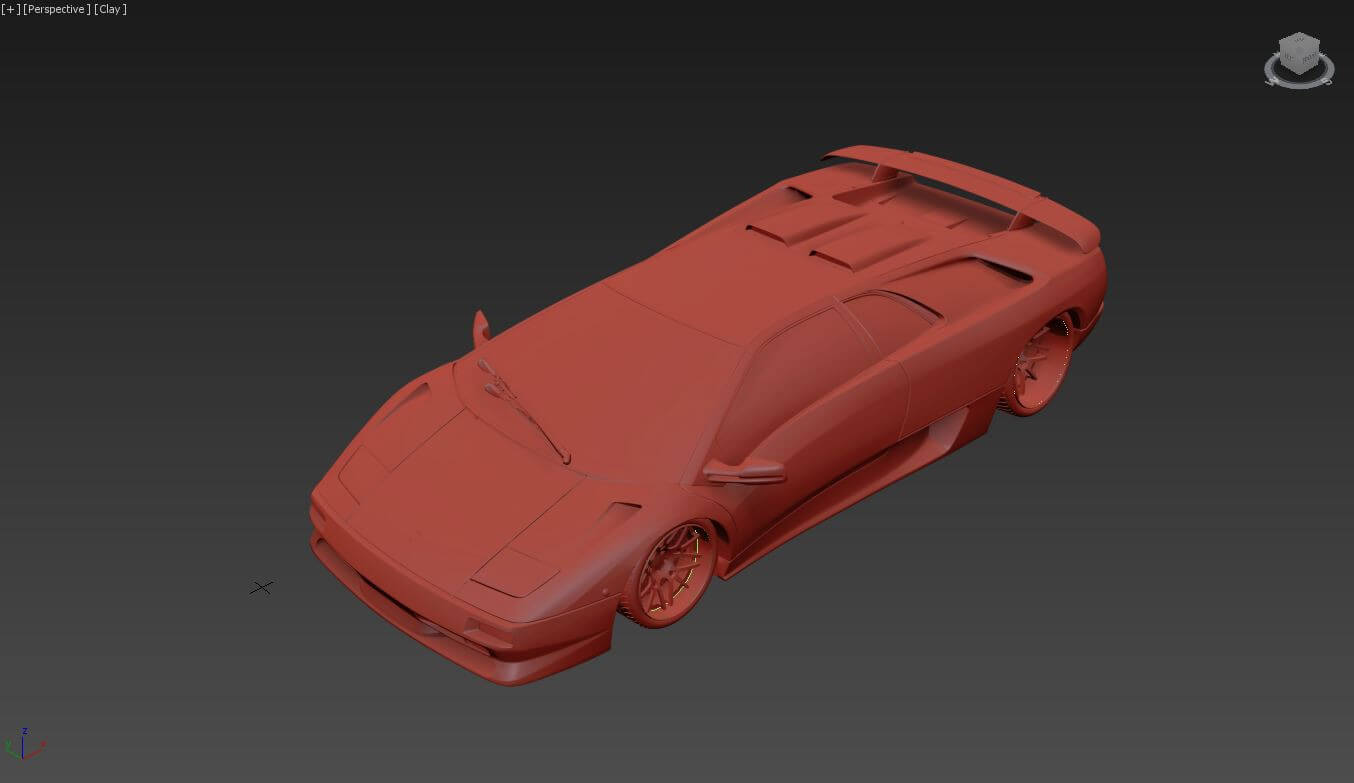 Lamborghini Diablo SV Ldf - 3D Model by AlphaGroup
