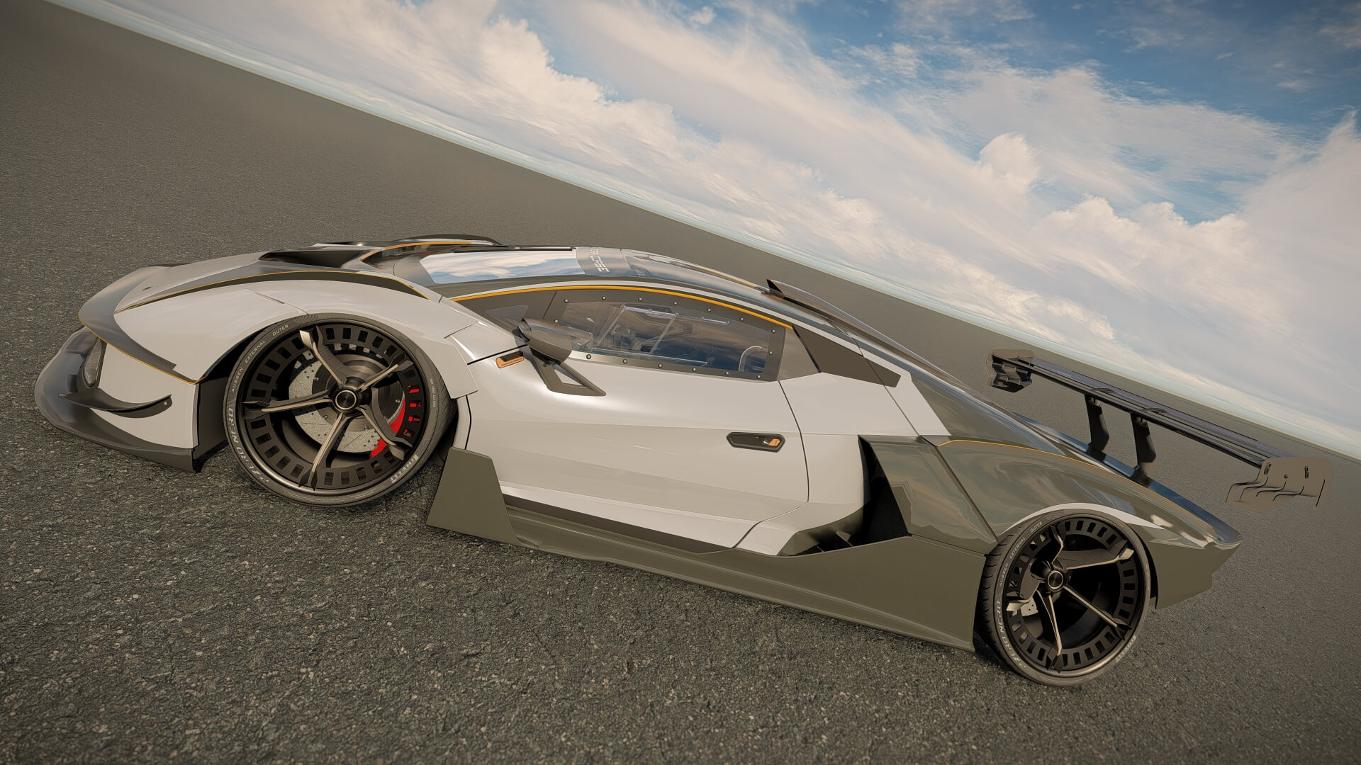 Lamborghini Essenza SCV12 - 3D Model by AlphaGroup