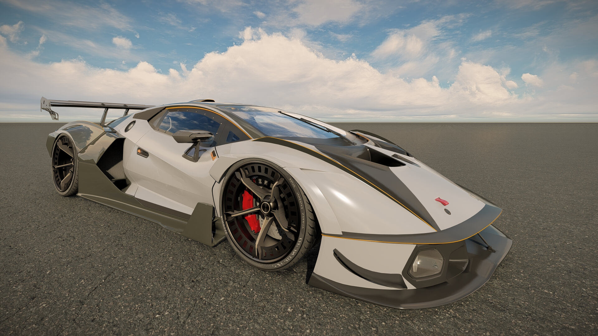 Lamborghini Essenza SCV12 - 3D Model by AlphaGroup