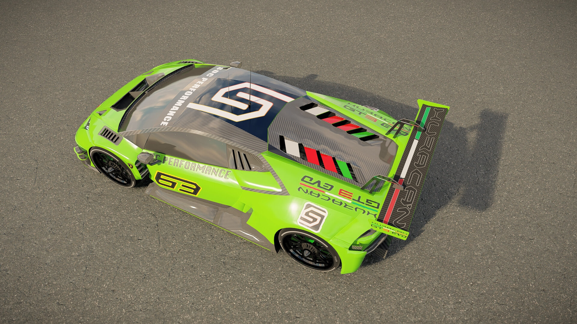 Lamborghini Huracan GT3 Evo - 3D Model by AlphaGroup