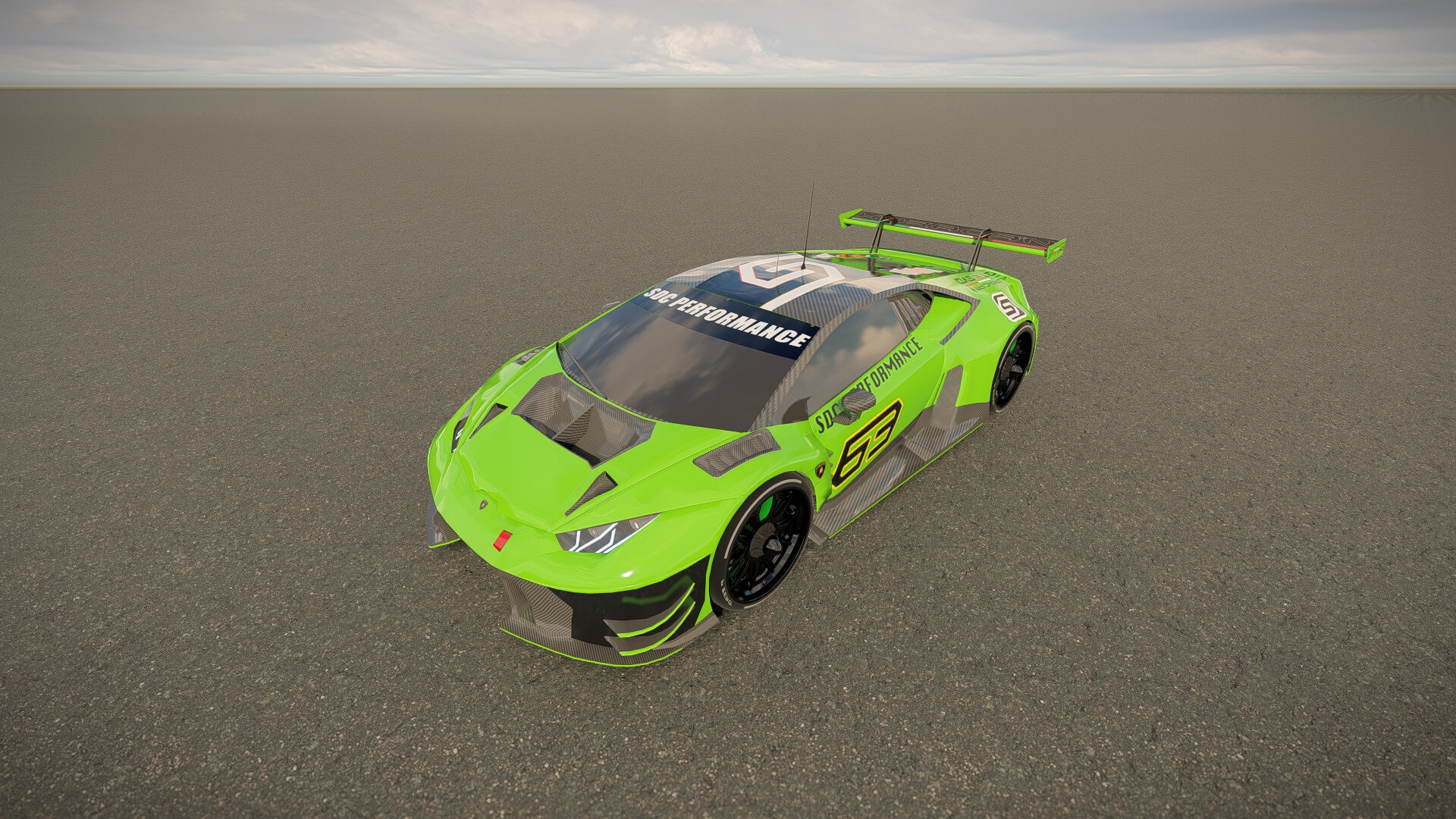 Lamborghini Huracan GT3 Evo - 3D Model by AlphaGroup