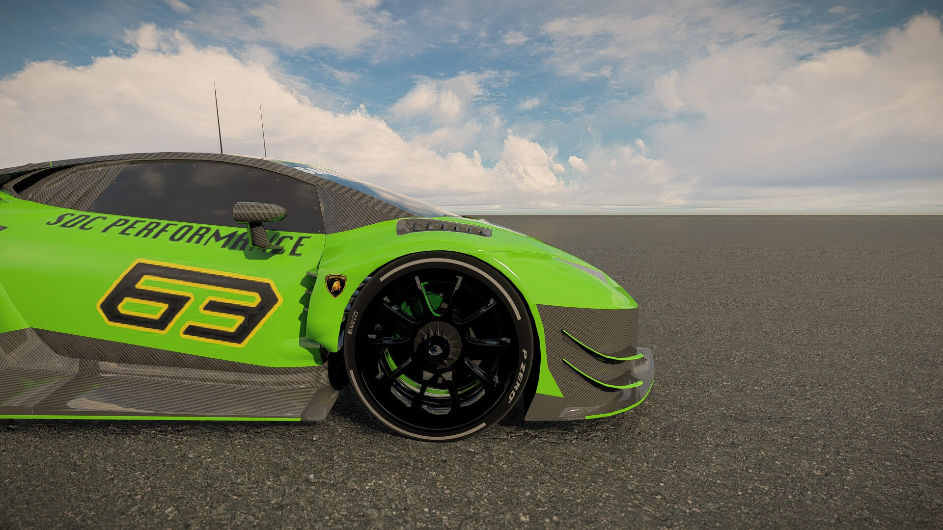 Lamborghini Huracan GT3 Evo - 3D Model by AlphaGroup