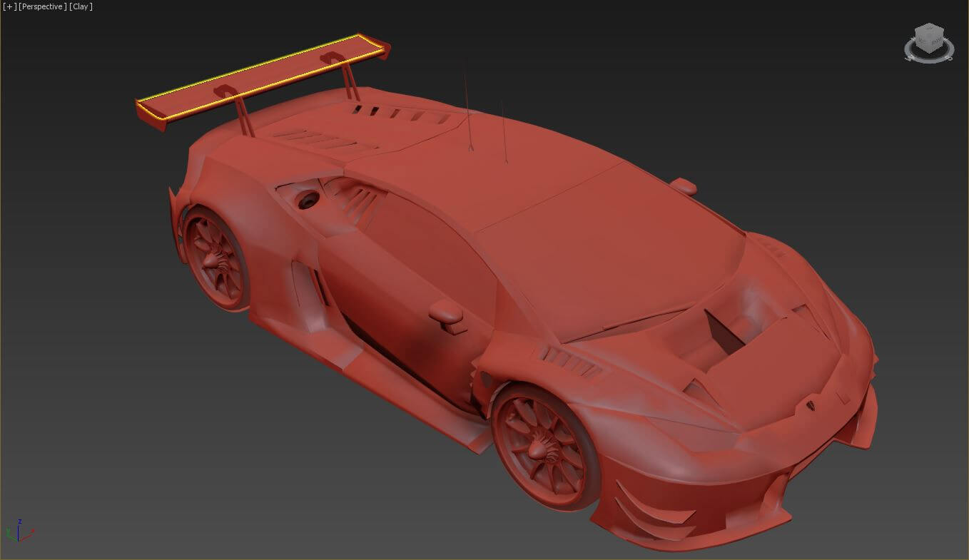 Lamborghini Huracan GT3 Evo - 3D Model by AlphaGroup