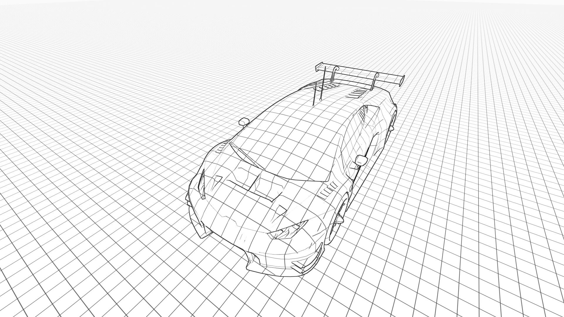 Lamborghini Huracan GT3 Evo - 3D Model by AlphaGroup