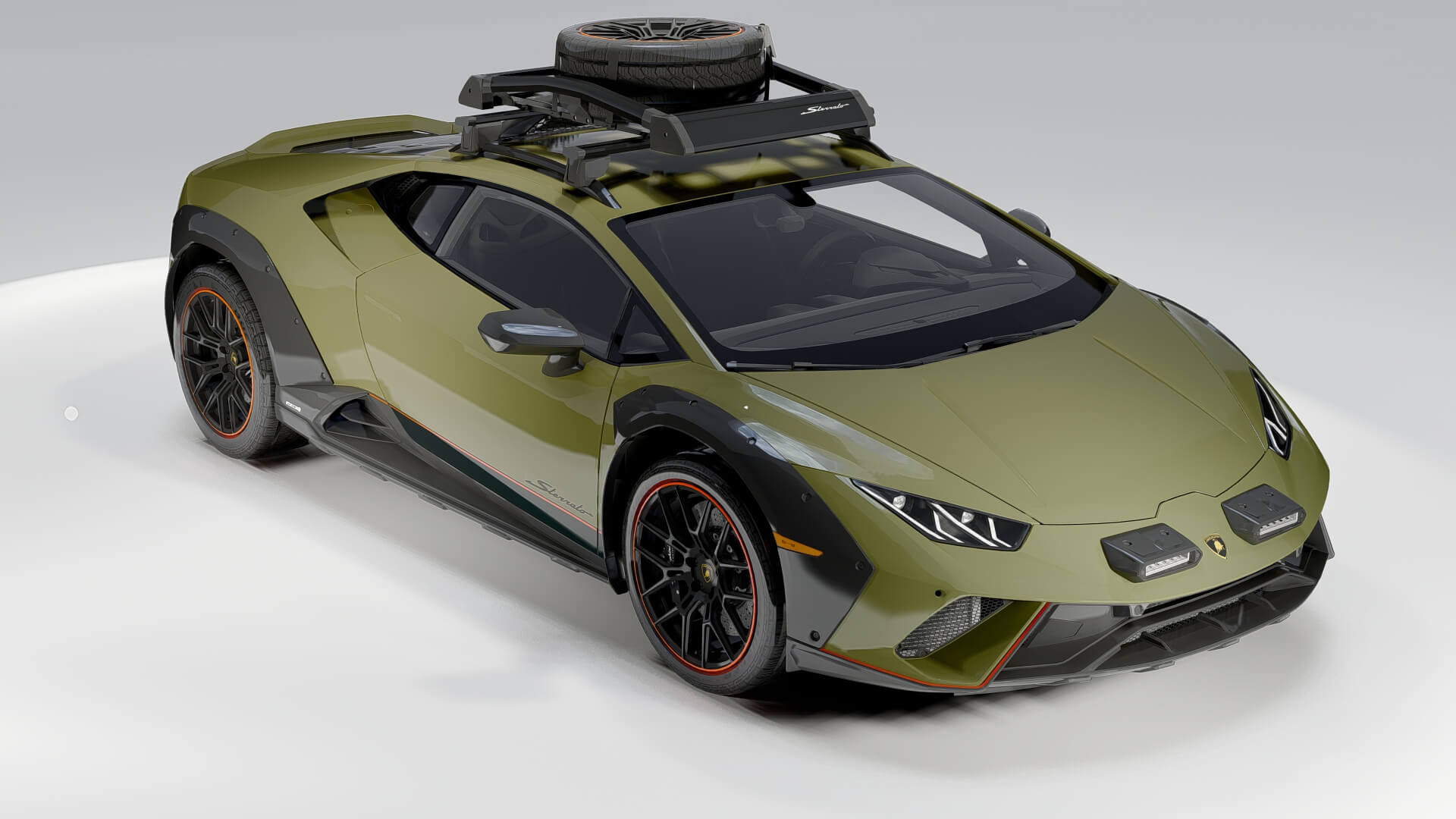 Lamborghini Huracán Sterrato - 3D Model by AlphaGroup