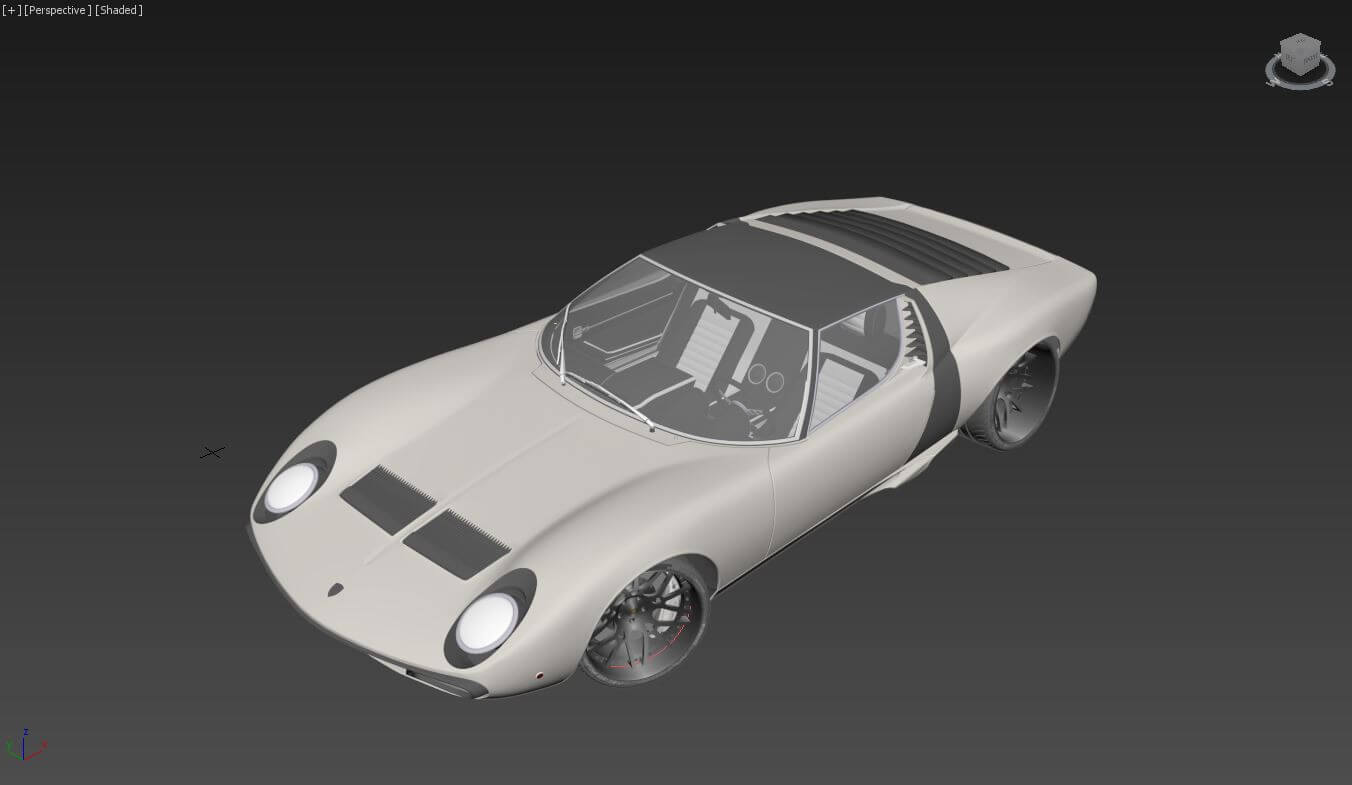 Lamborghini Miura RR3 - 3D Model by AlphaGroup