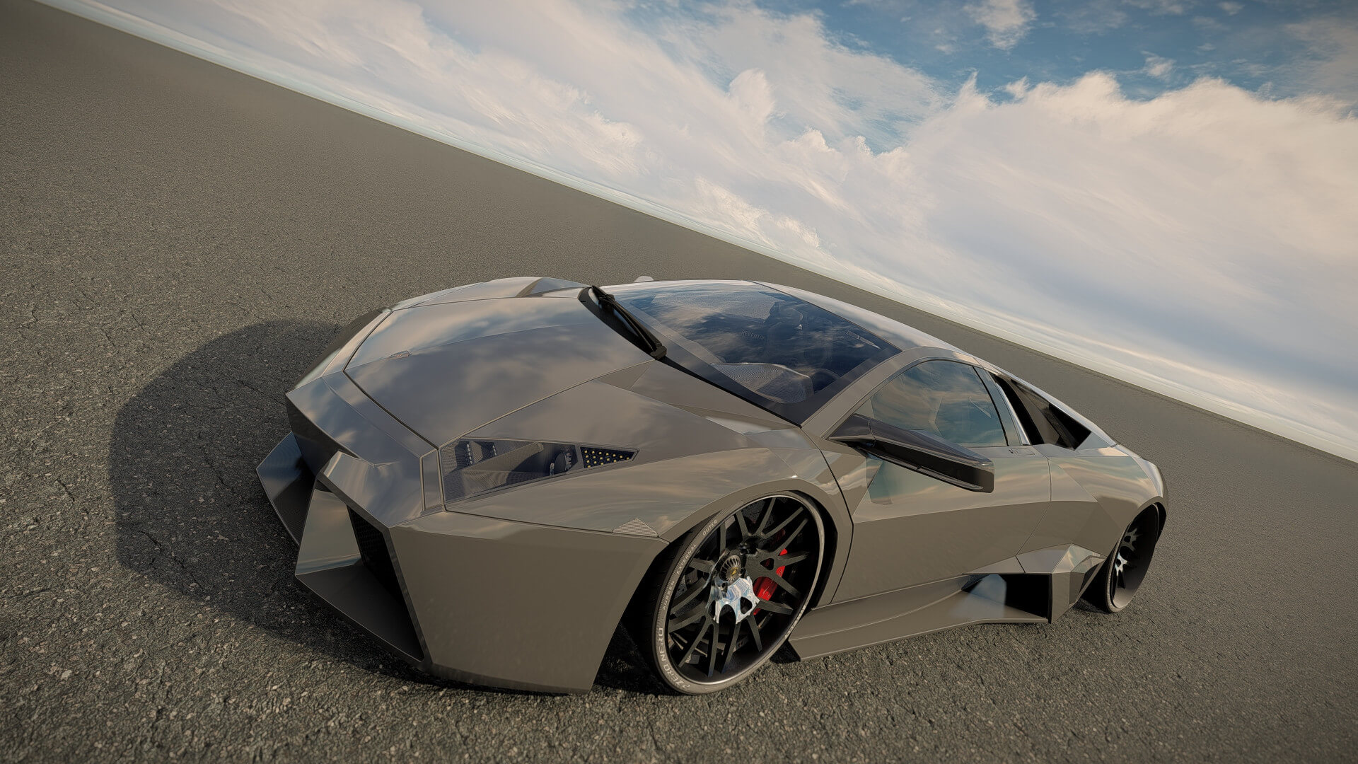 Lamborghini Reventon - 3D Model by AlphaGroup