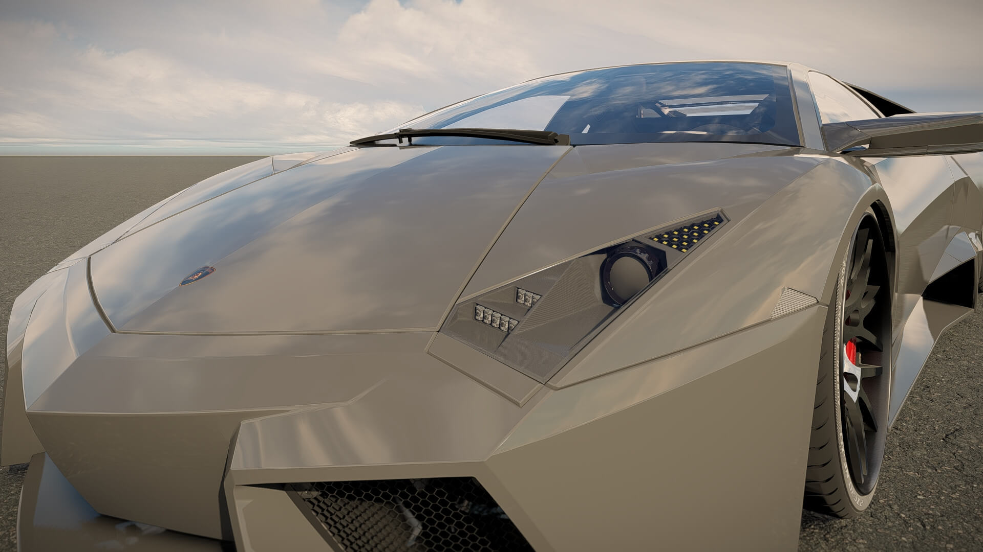 Lamborghini Reventon - 3D Model by AlphaGroup
