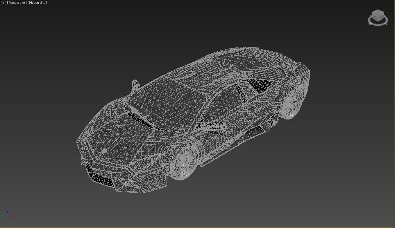 Lamborghini Reventon - 3D Model by AlphaGroup