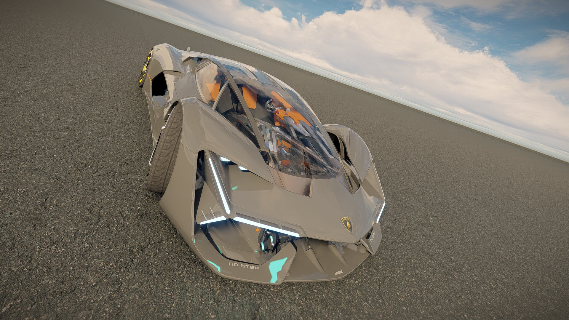 Lamborghini Terzo Millennio - 3D Model by AlphaGroup